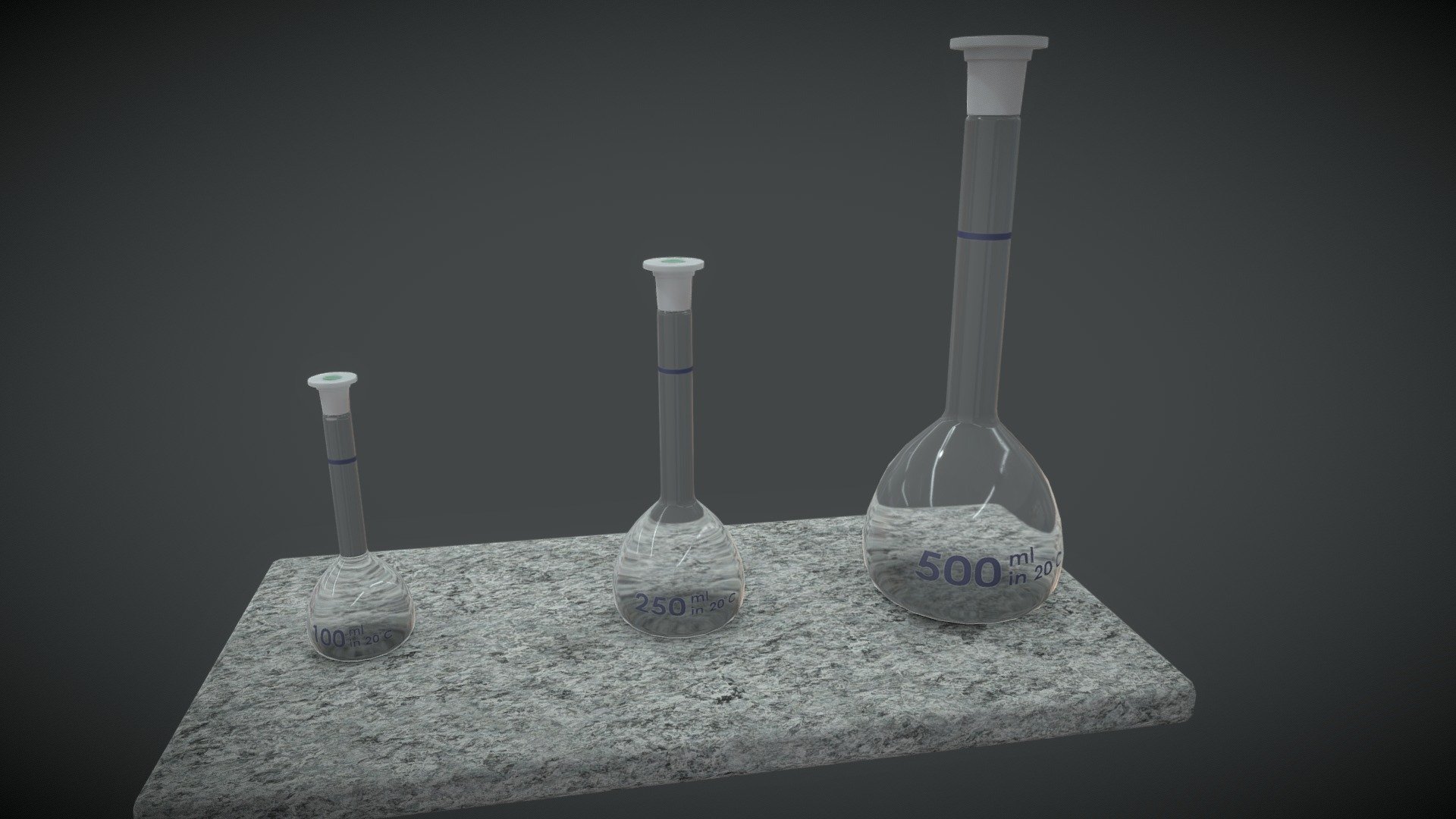 Volumetric Flasks - Download Free 3D model by cesar.seidel [e7349e2 ...