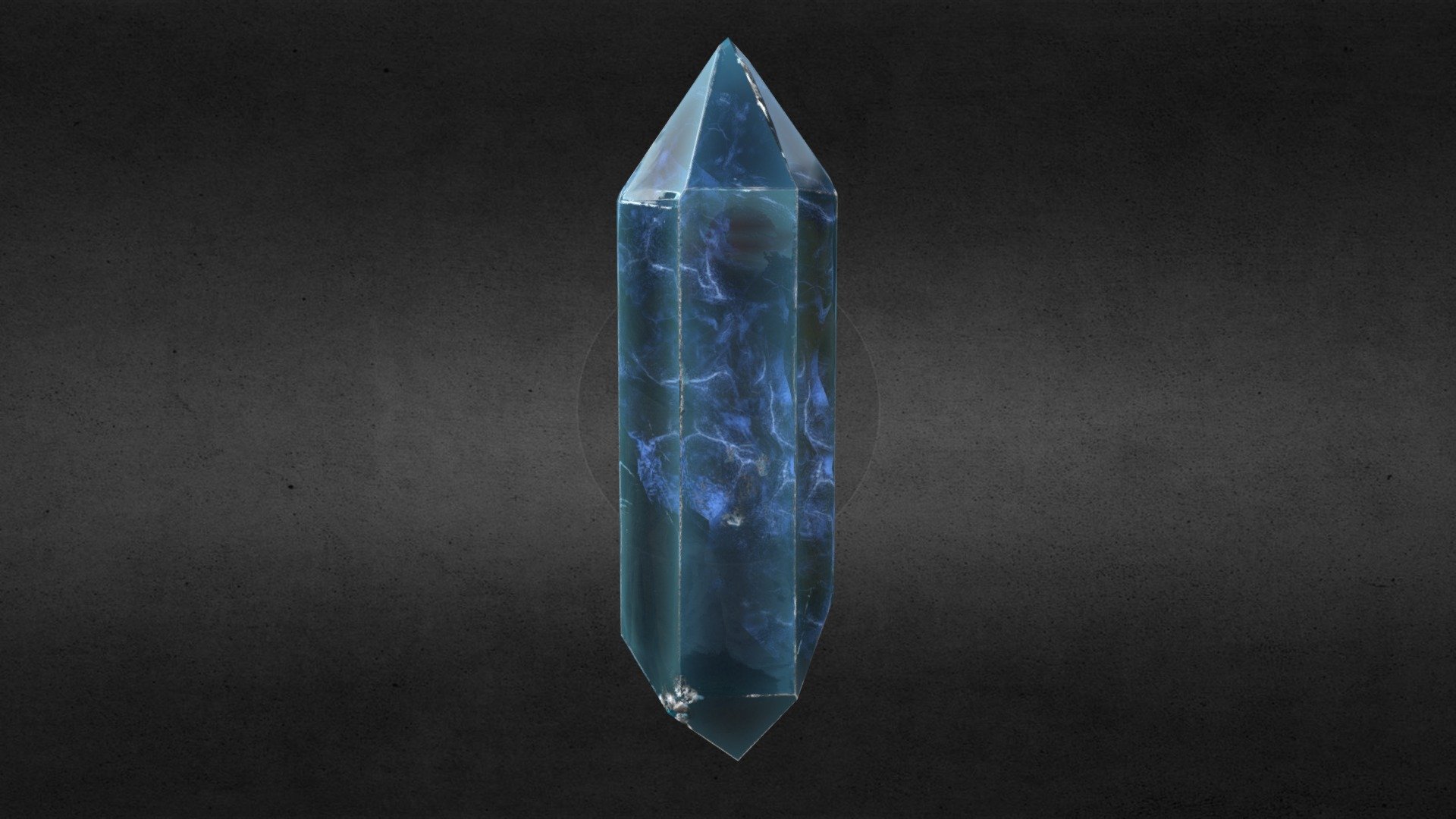 Blue Crystal - Buy Royalty Free 3D model by ArcticGreenhouse [e7353a2 ...