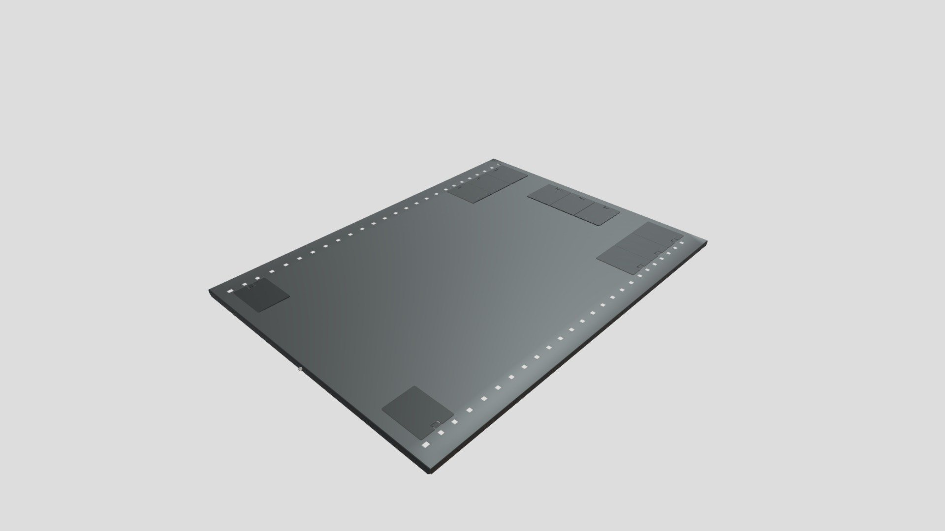 VE Top cover 800x1200 - 3D model by Vertiv [e7354a3] - Sketchfab