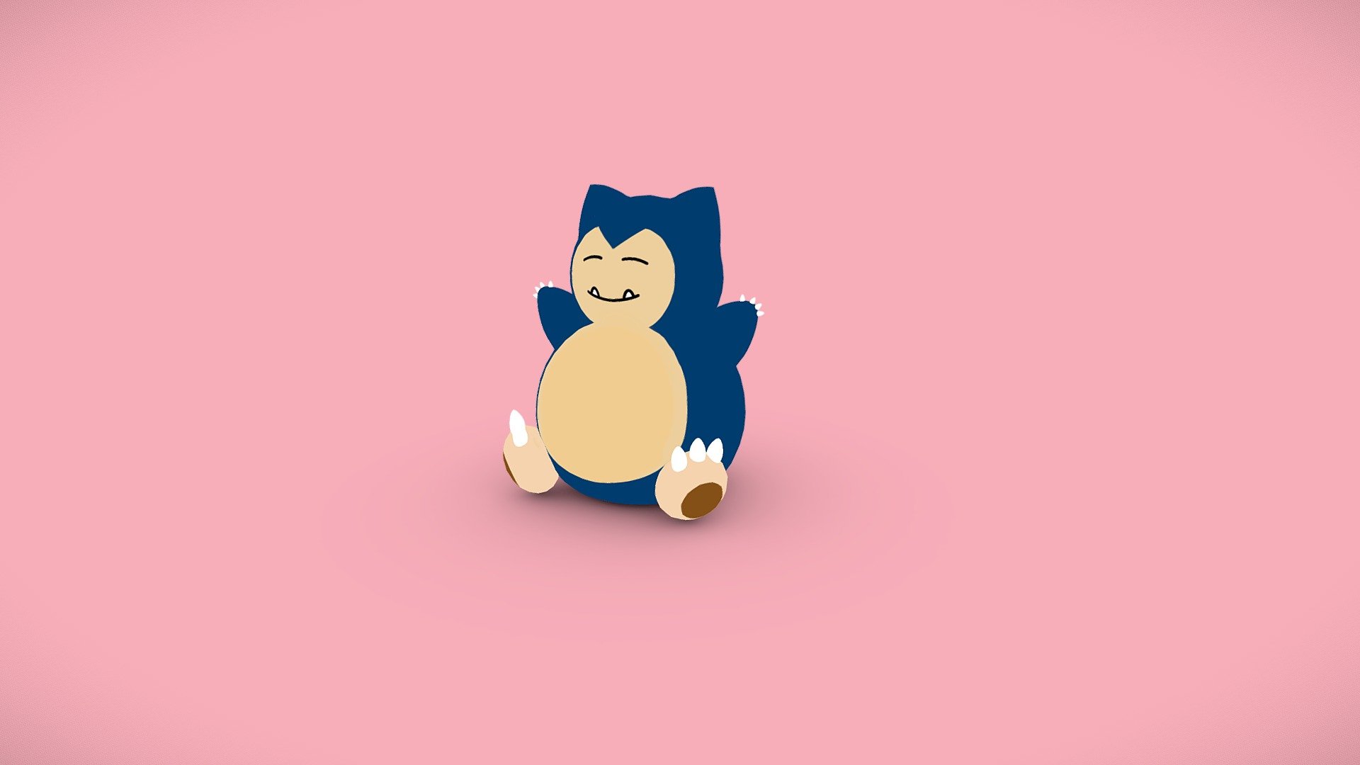 Snorlax - 3D model by polbueno0401 [e736645] - Sketchfab