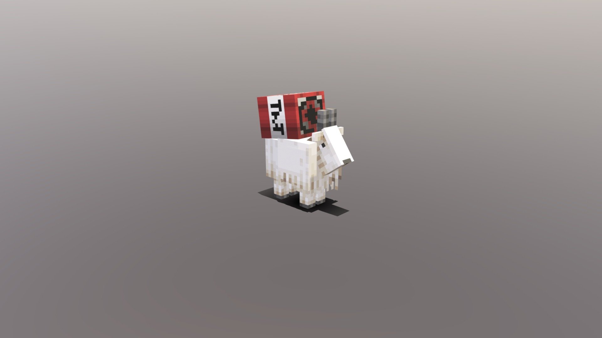 Goat bomb - 3D model by GreyIsModelling (@JustGrey) [e736dd4] - Sketchfab