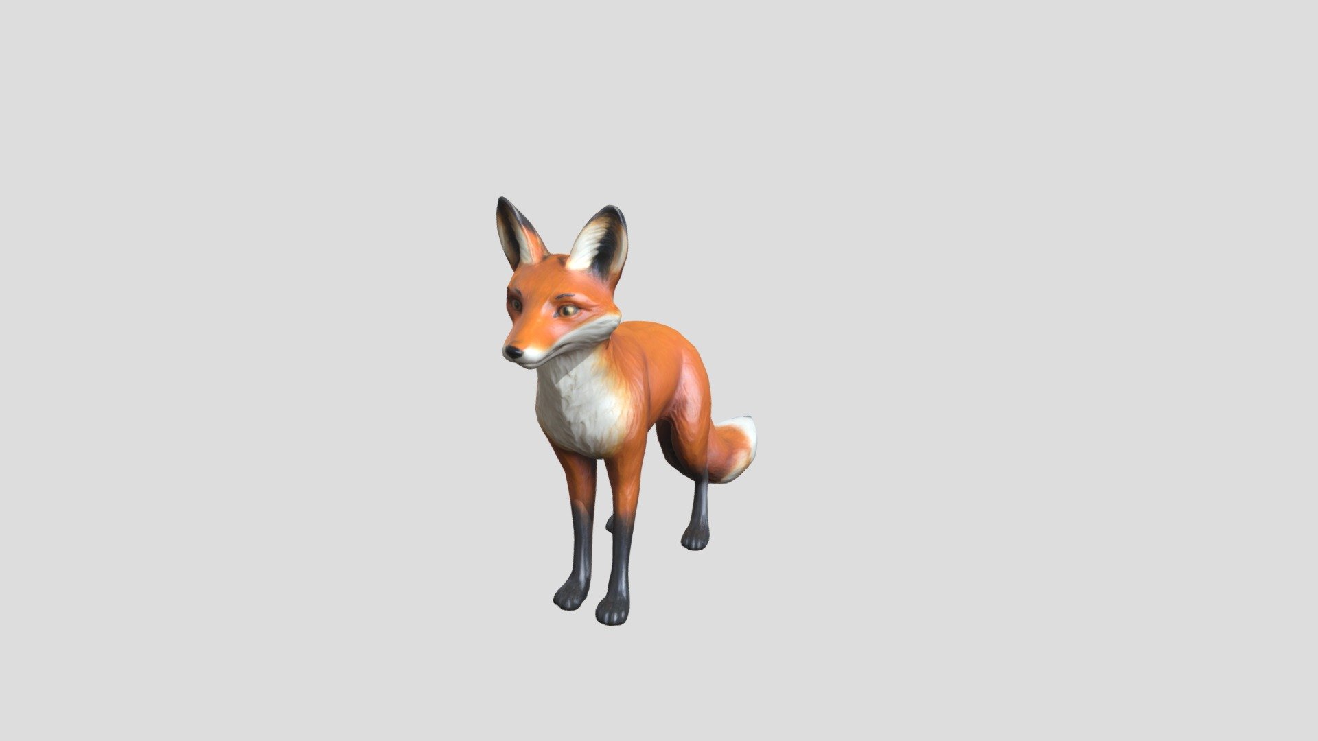 Fox - Download Free 3D model by Orbstar Studio (@orbstarstudio ...