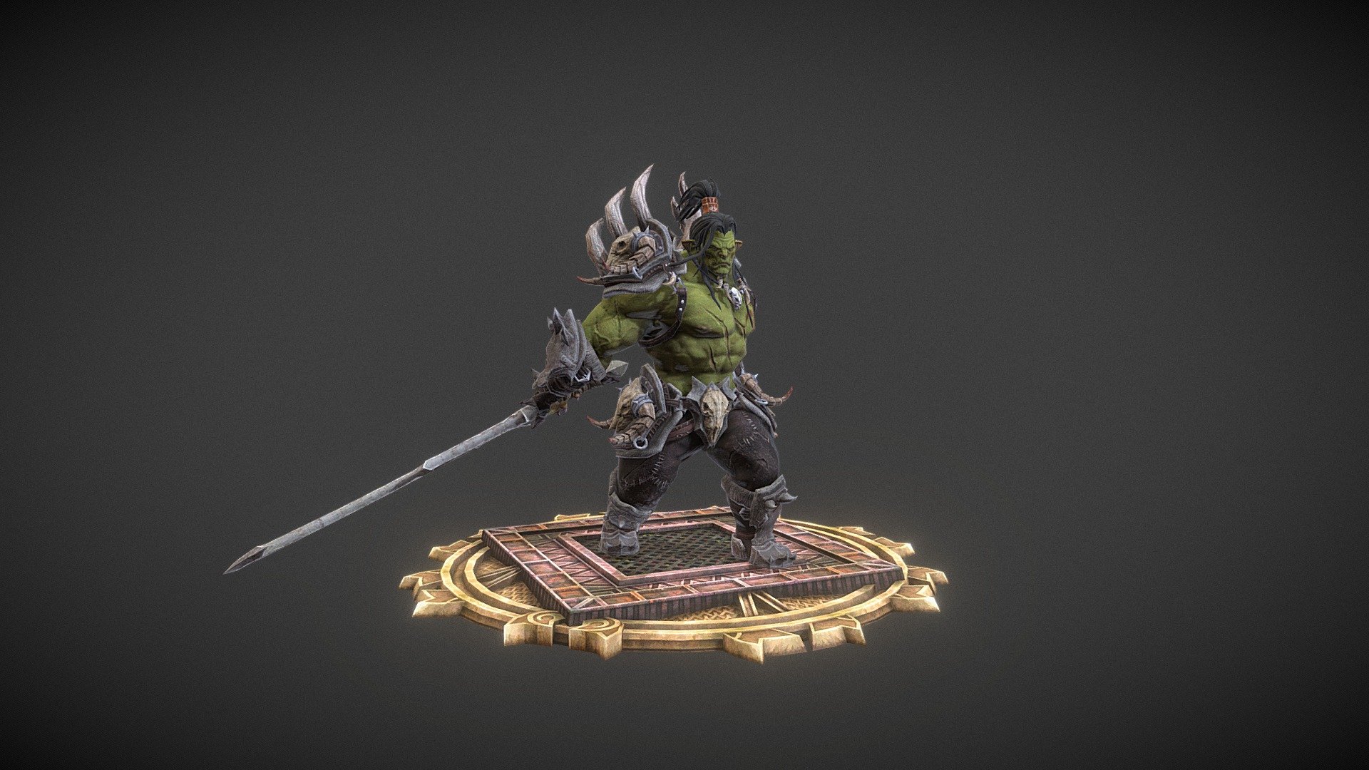 07_Orc warrior - 3D model by LemoNineStudio [e7372f3] - Sketchfab