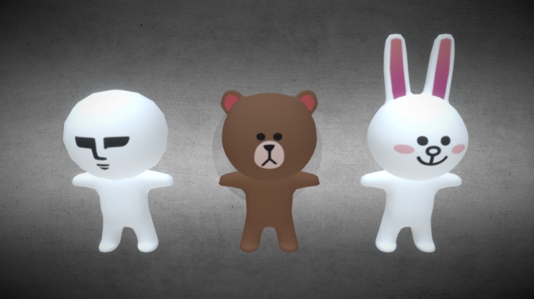 LINE - 3D model by snsdtaeyeonsone [e737880] - Sketchfab
