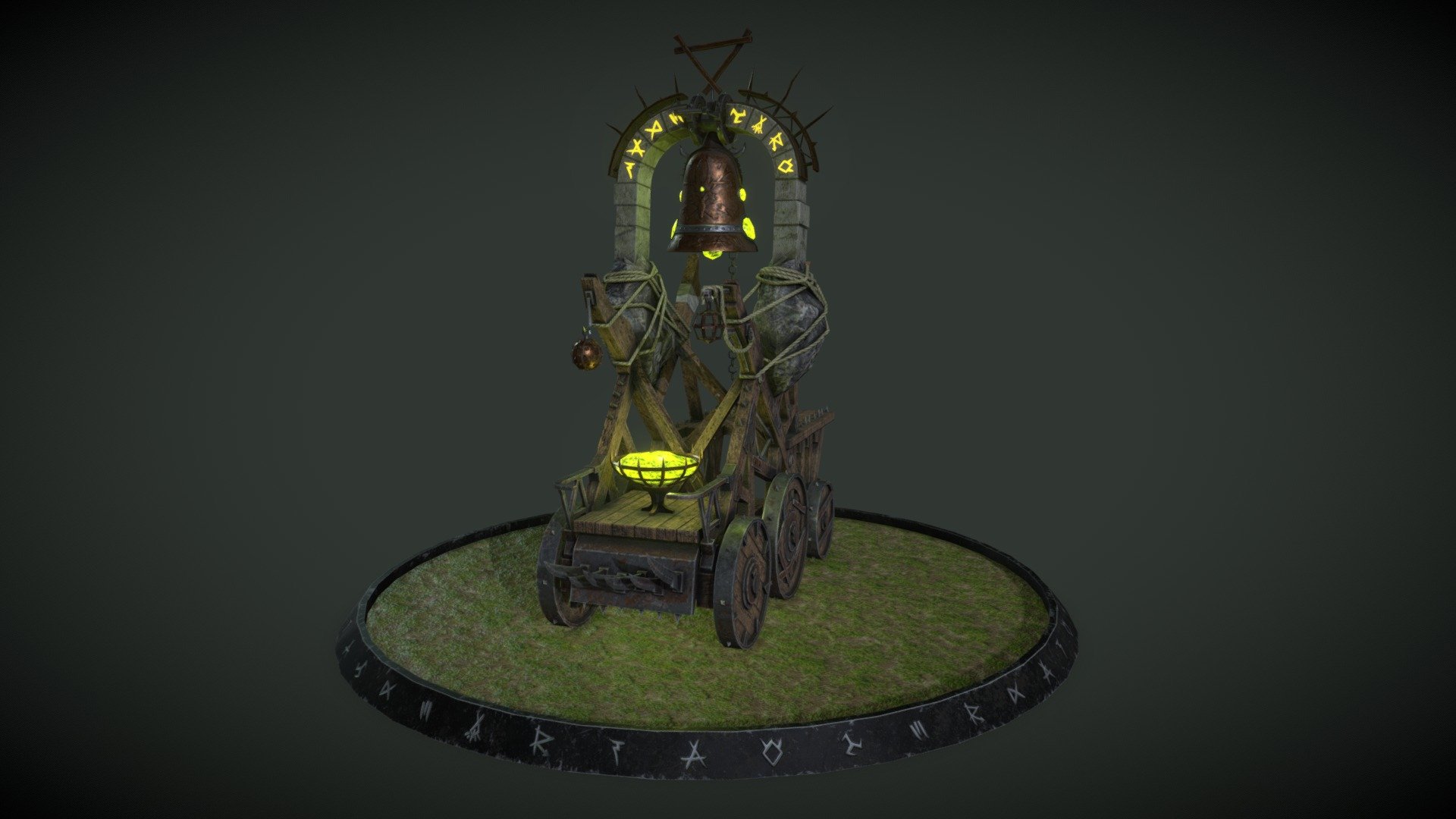 Screaming Bell (Warhammer Fantasy) - 3D model by Cristres [e737c7e ...