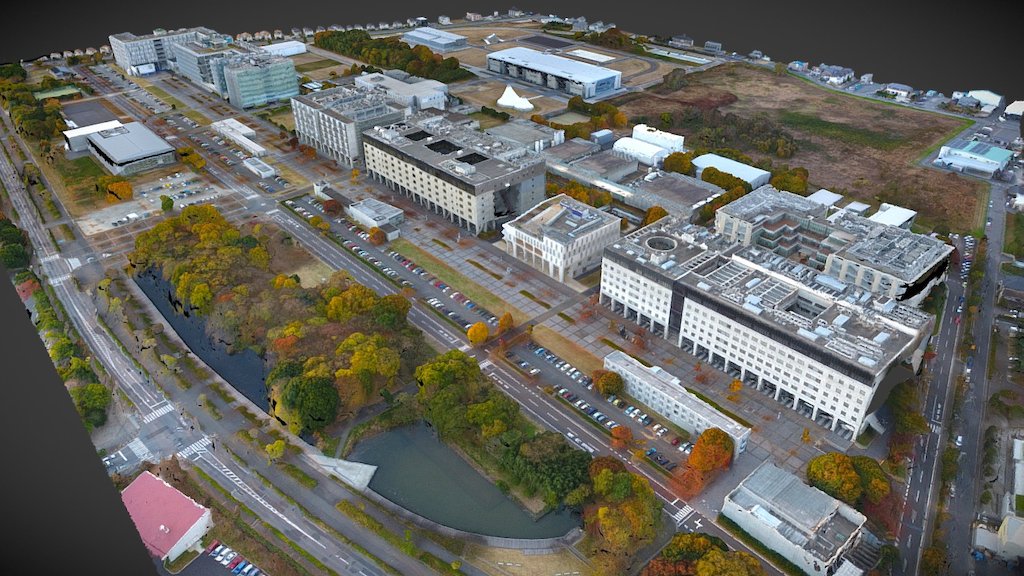 UTokyo Kashiwa Campus 3D - 3D model by yuichi hayakawa (@yshaya ...
