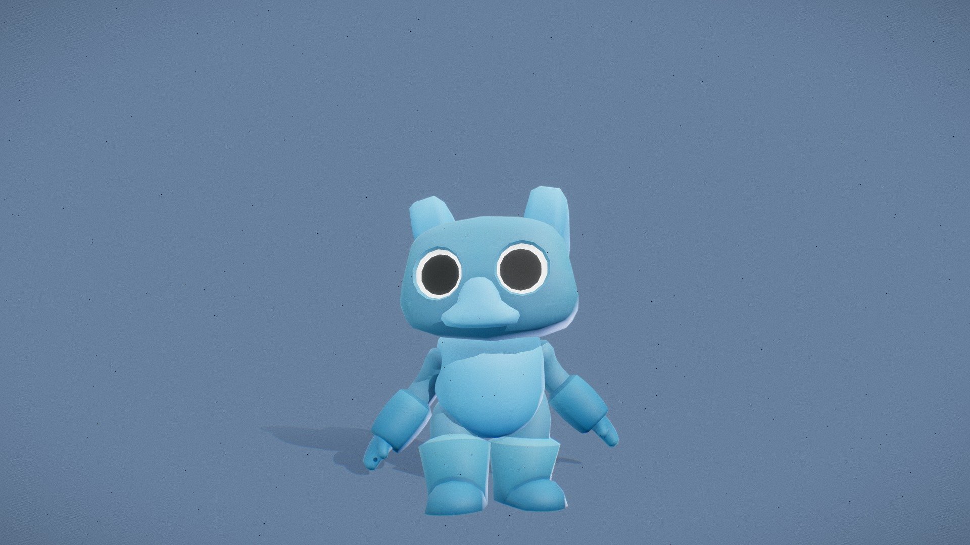Cartoon Characters - Small Robocat Warrior - 3D model by notfun ...