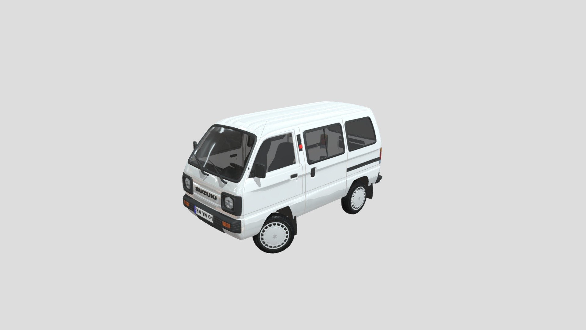 Suzuki_carry_minivan - MODEL 3D - Download Free 3D model by KingFox ...