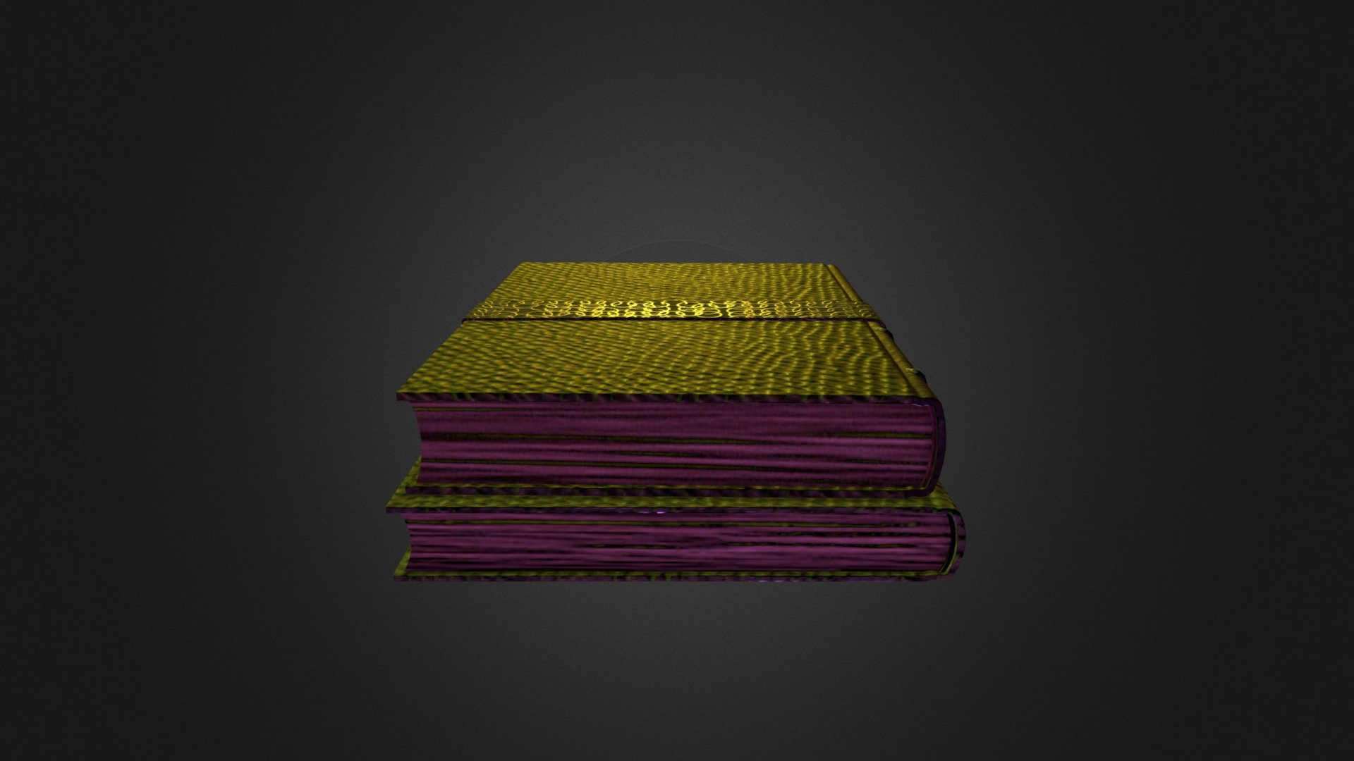 Dragon skin books texture attempt 1.0) - 3D model by ...