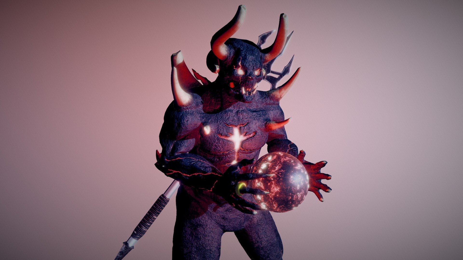 Demon - 3D model by Martí Gonzalez (@martigonzalez) [e739ebd] - Sketchfab
