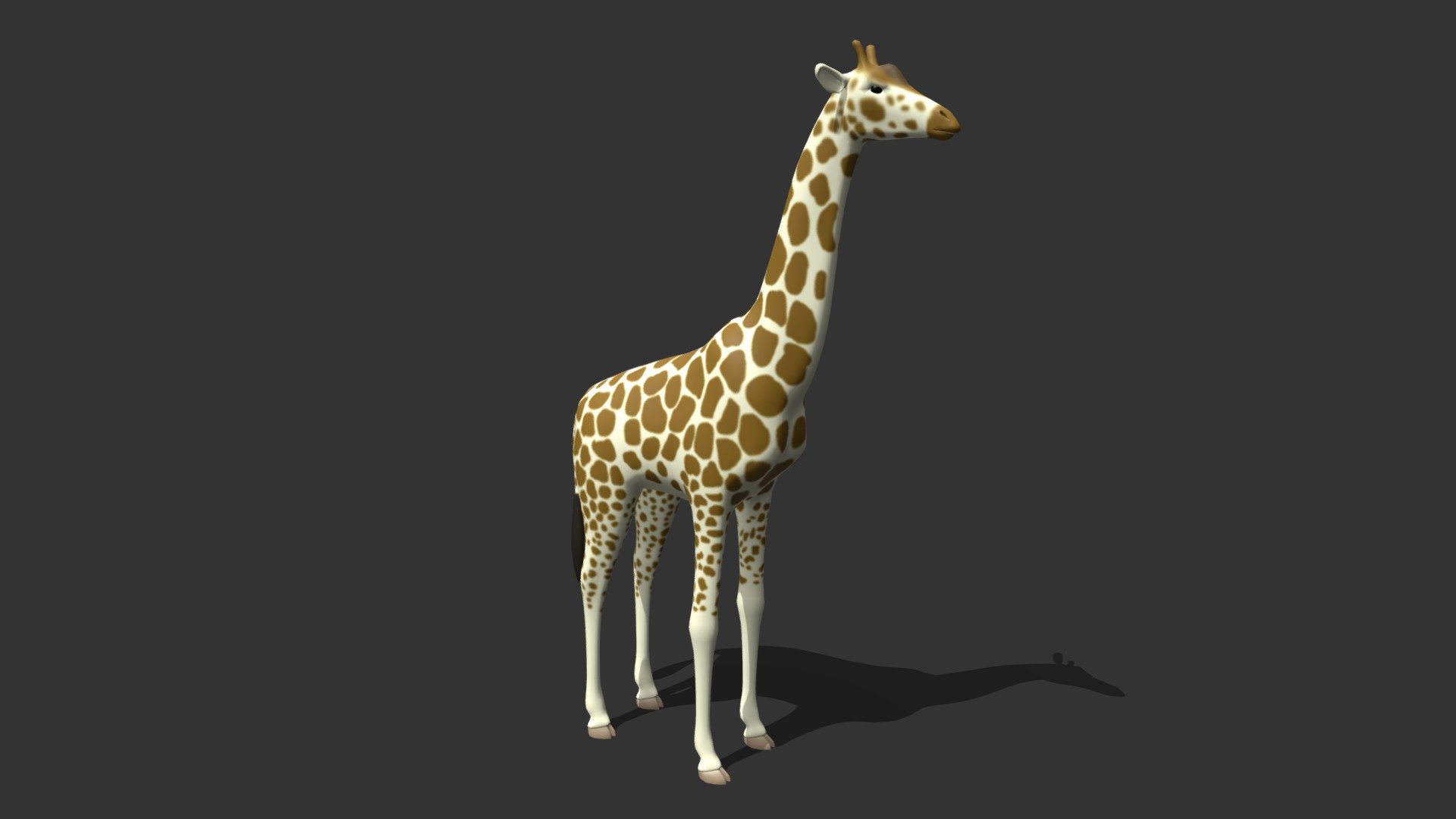Giraffe - Download Free 3D model by GentryHS EAST (@gentryhsEAST ...