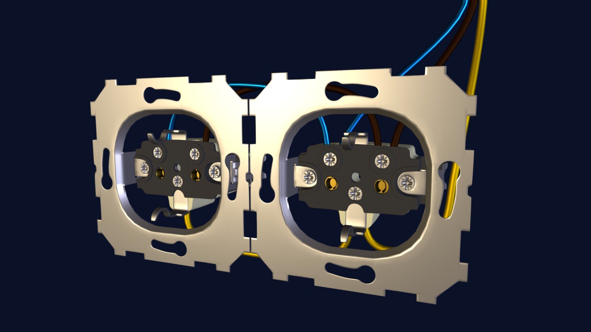 Socket (EU) Inside - Download Free 3D model by 3DvizLV (@tavsdizains ...