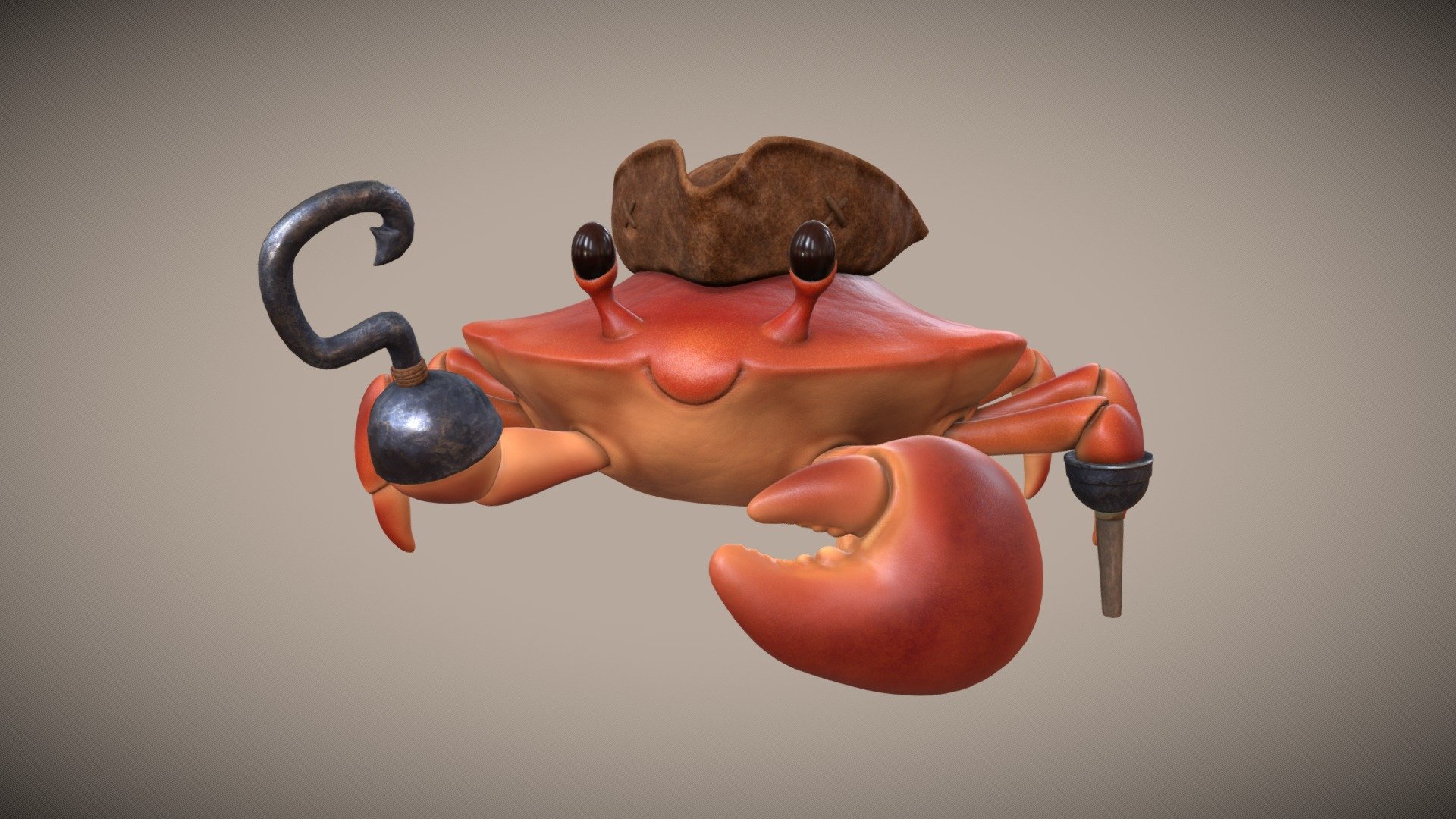 Crab - 3D model by Elin Björnelf (@elinbjornelf) [e73c864] - Sketchfab