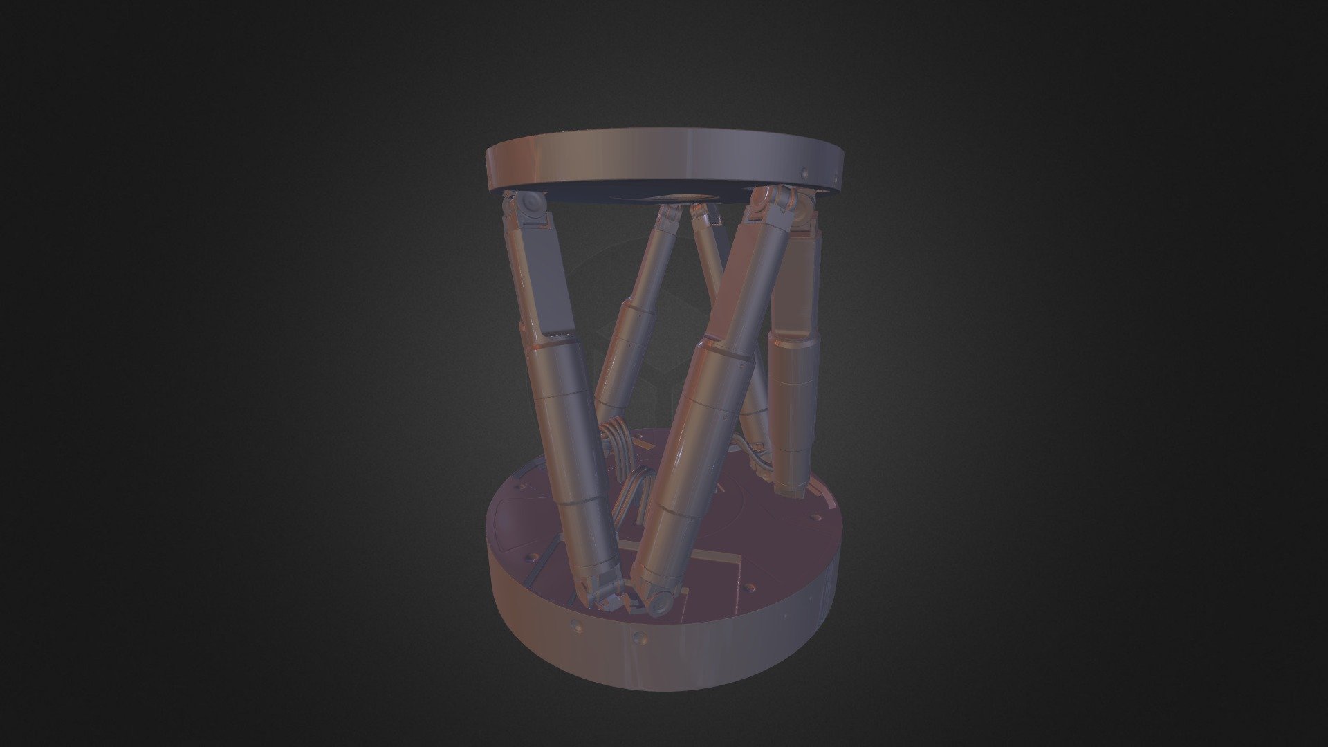 Hexapod - 3D model by Ben Mauro (@benmauro) [e73f26f] - Sketchfab
