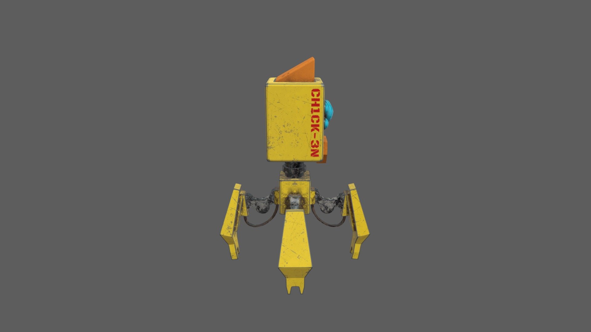 Chicken Robot2 - 3D model by stsmith692 [e73feba] - Sketchfab