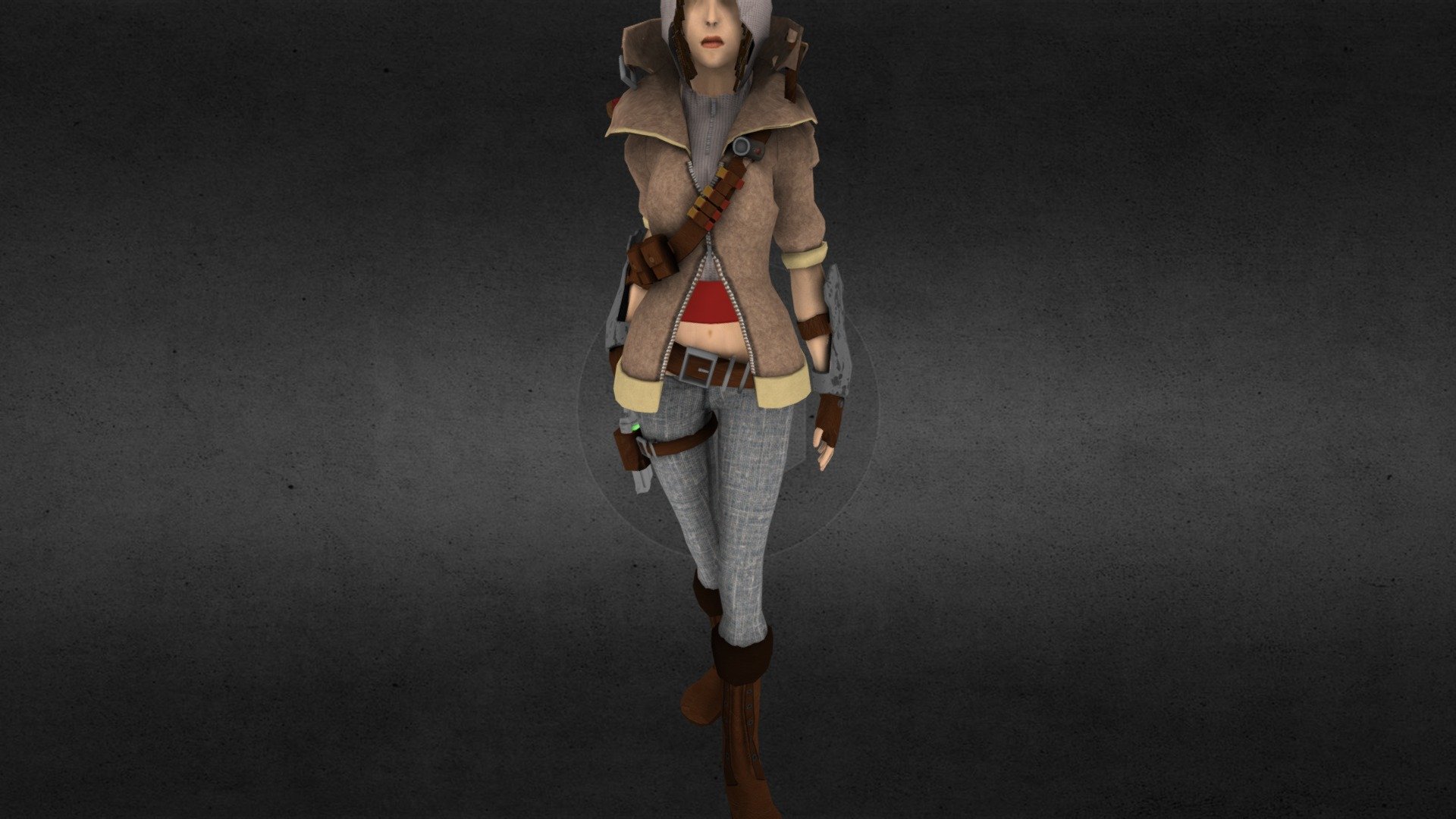 Modern Demon Hunter - 3D model by M_G [e740199] - Sketchfab