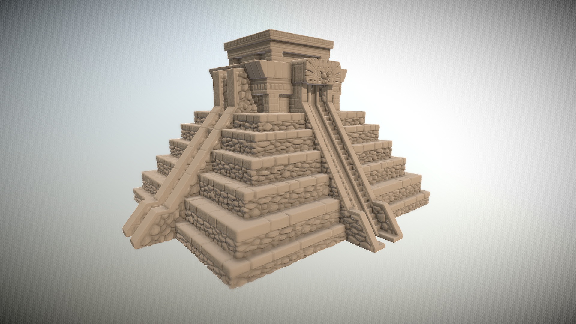 Atlantis Hotel Bahamas Pyramid - 3D model by Boat4Me [e7412e4] - Sketchfab