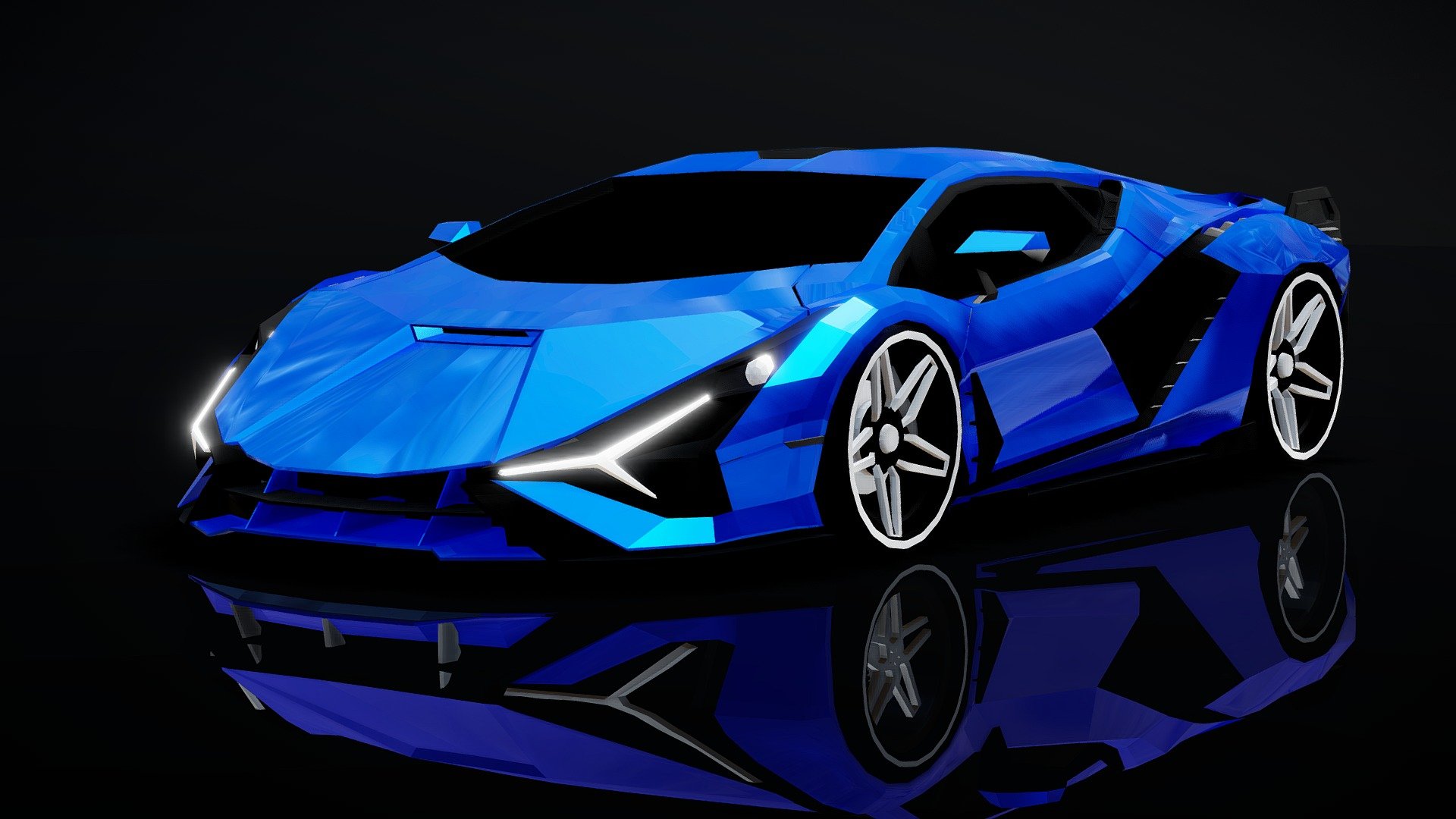 Lamborghini Sian FKP 37 *REVAMPED* - Buy Royalty Free 3D model by MWHD ...
