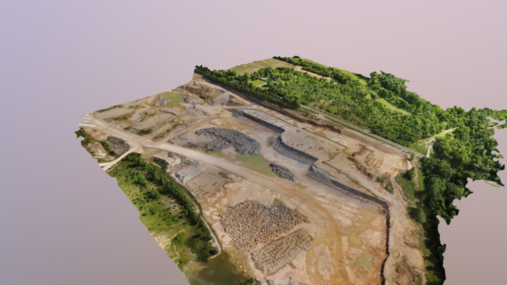 Ohio Quarry - 3D model by infiniteimpact [e74440e] - Sketchfab