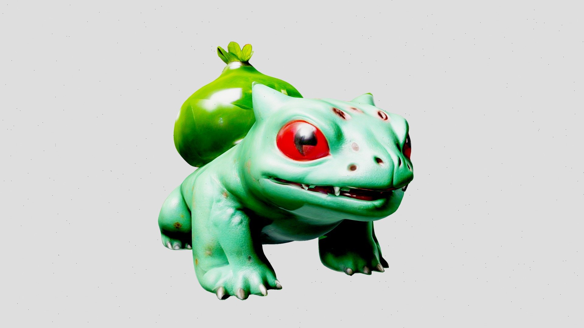Pokemon Bulbasaur - Download Free 3D model by 3dUVpro [e7446ea] - Sketchfab