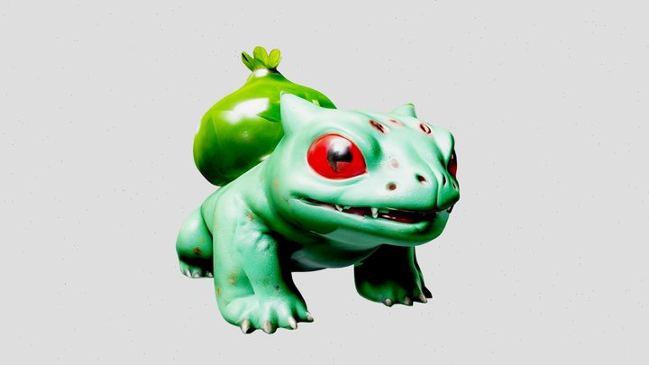 Bulbasaur 3D models - Sketchfab
