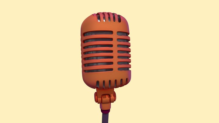 Microphone 3D models - Sketchfab