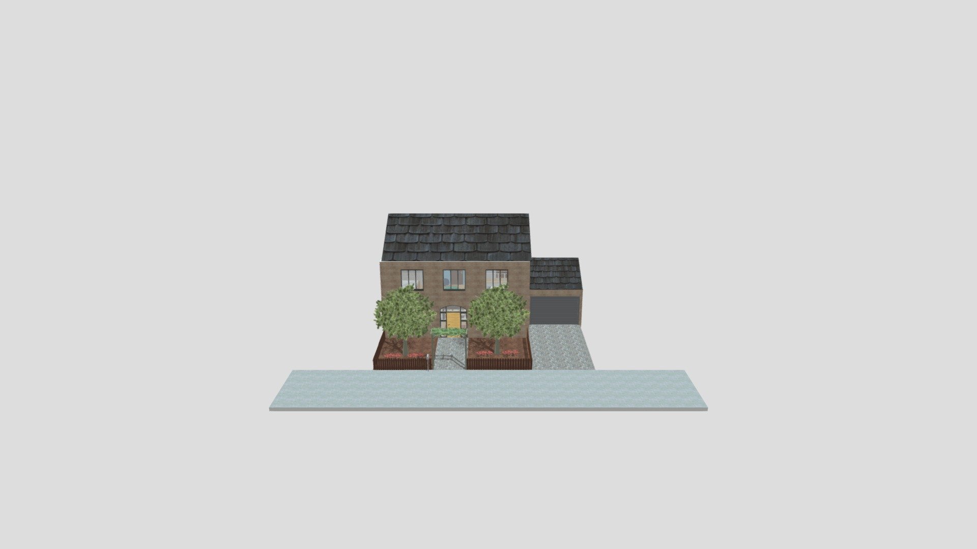 Small family house - Download Free 3D model by Home Design 3D ...