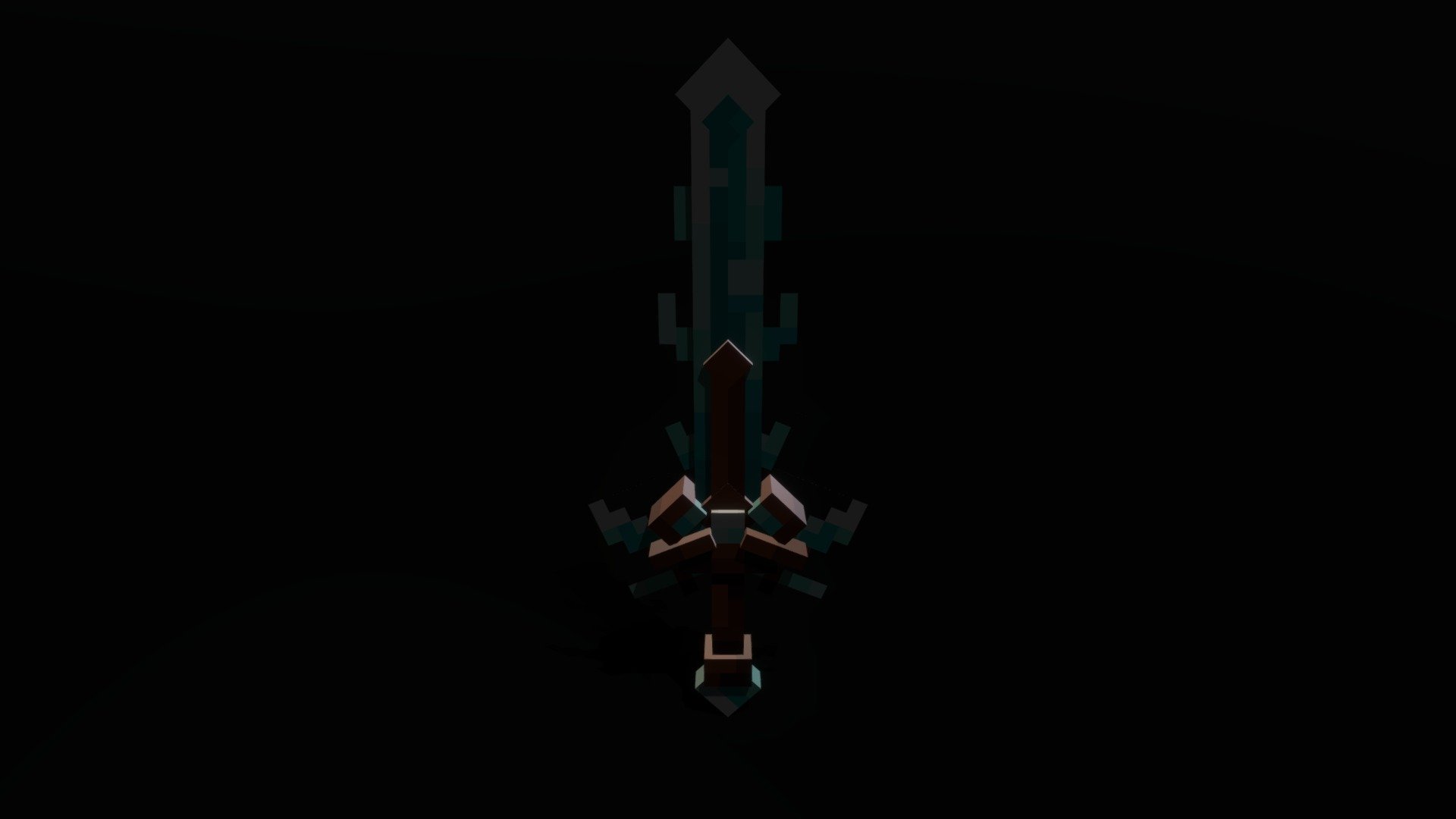 Diamond sword - Download Free 3D model by FumingPython696 [e748926 ...