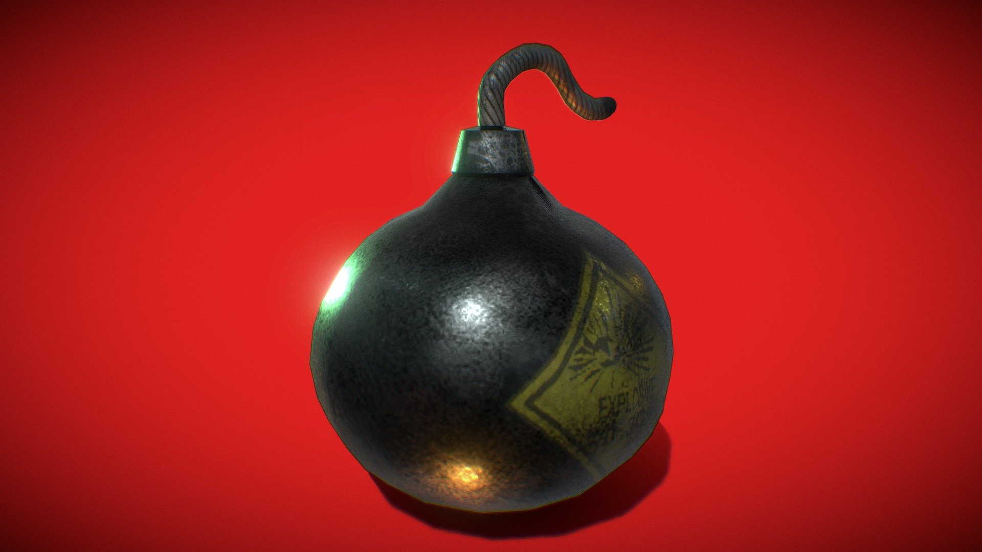 Black Hand Bomb - Buy Royalty Free 3D model by Skywolf Game Studios ...
