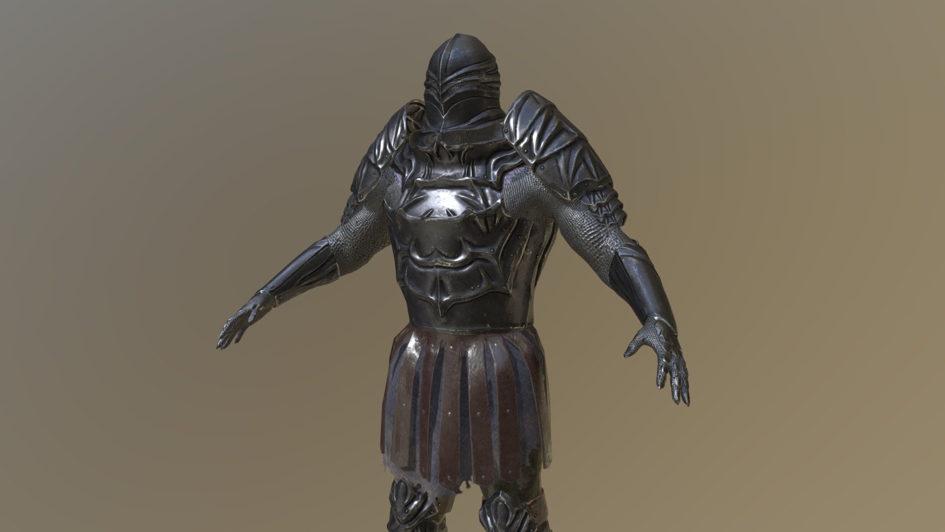 Heavy Knight (Old) - 3D model by JakeHoughton [e749ace] - Sketchfab