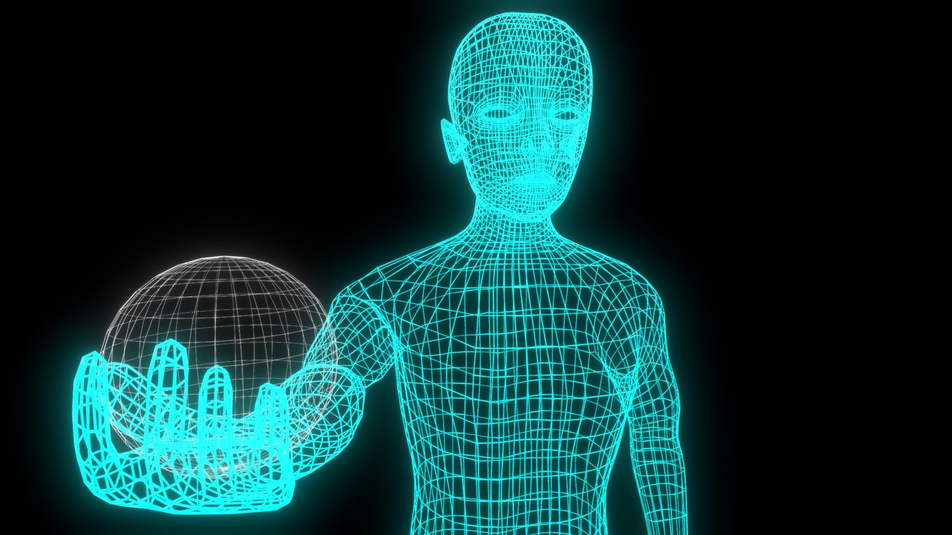Holograming Man - Download Free 3D model by foxyvfx7867 [e749bf7 ...