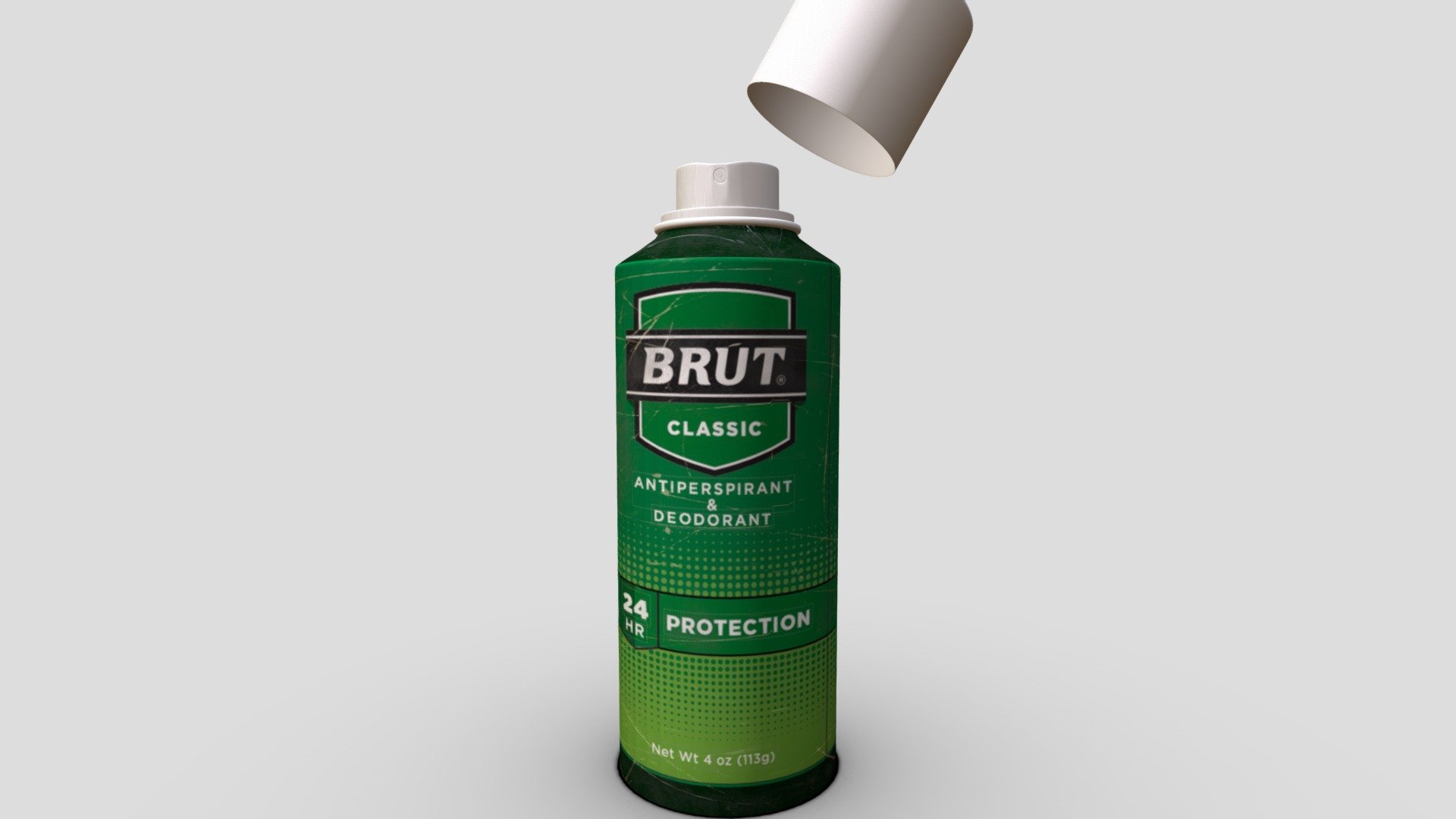 Brut Deodrant - Download Free 3D model by jitesh.maac [e74a805] - Sketchfab