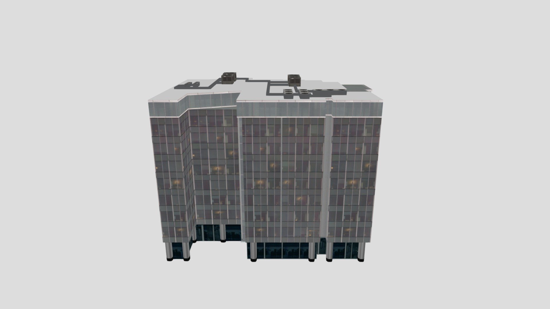 Office building - 3D model by f90 [e74ac88] - Sketchfab