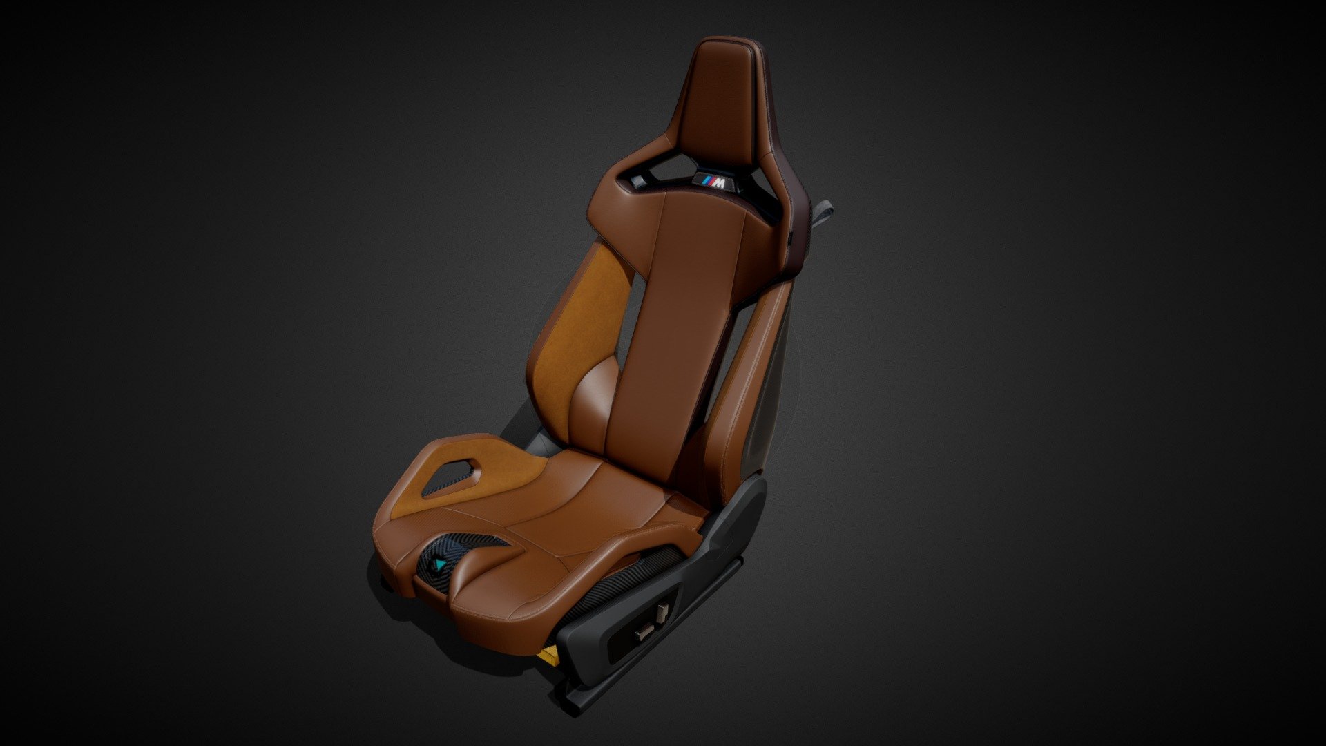 Seat of BMW M2 G87 2023 brown - Buy Royalty Free 3D model by BumpkinCZ ...