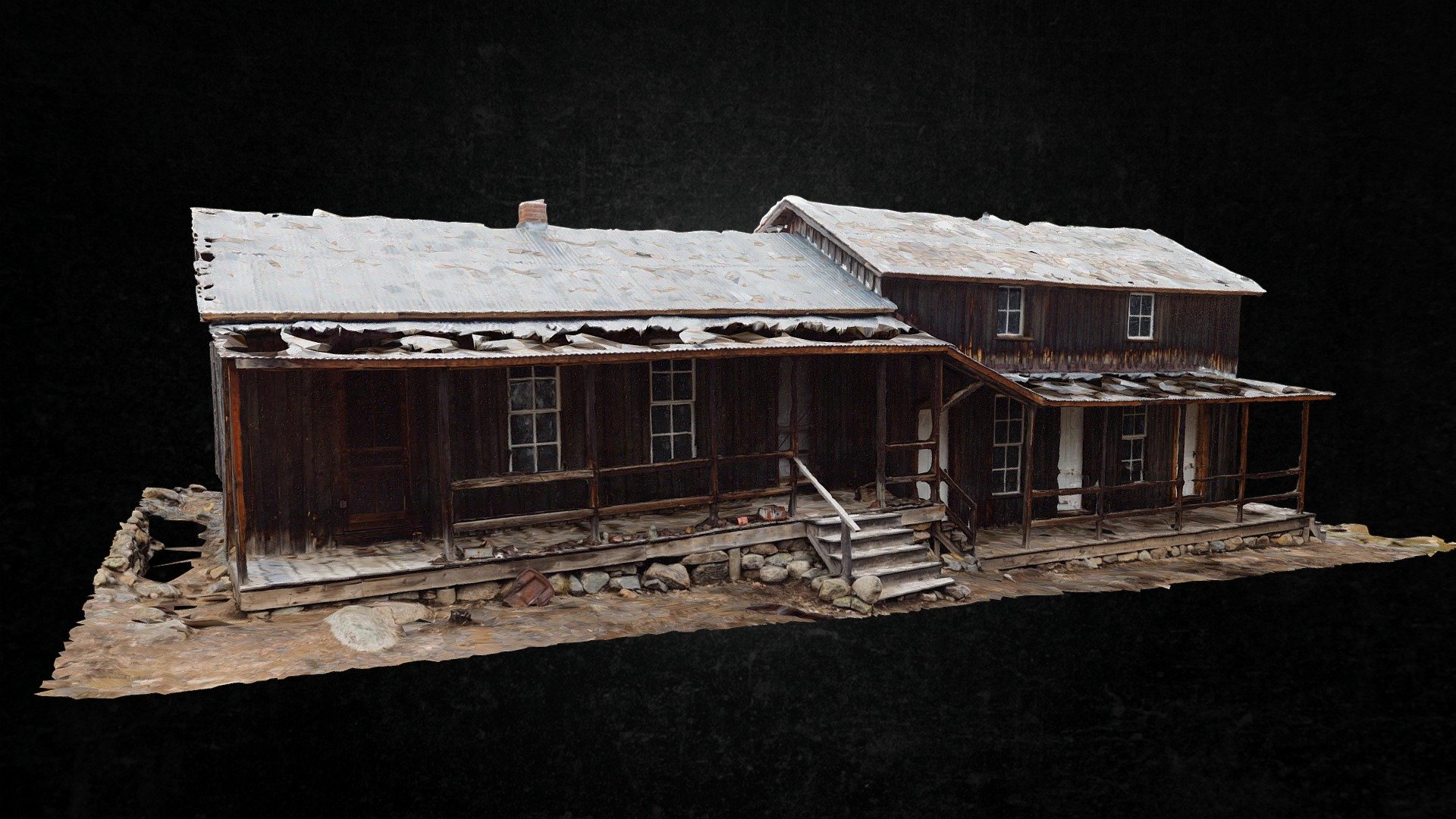 The Blue Bird Mine Bunkhouse - Download Free 3D model by Michael.Lohr ...