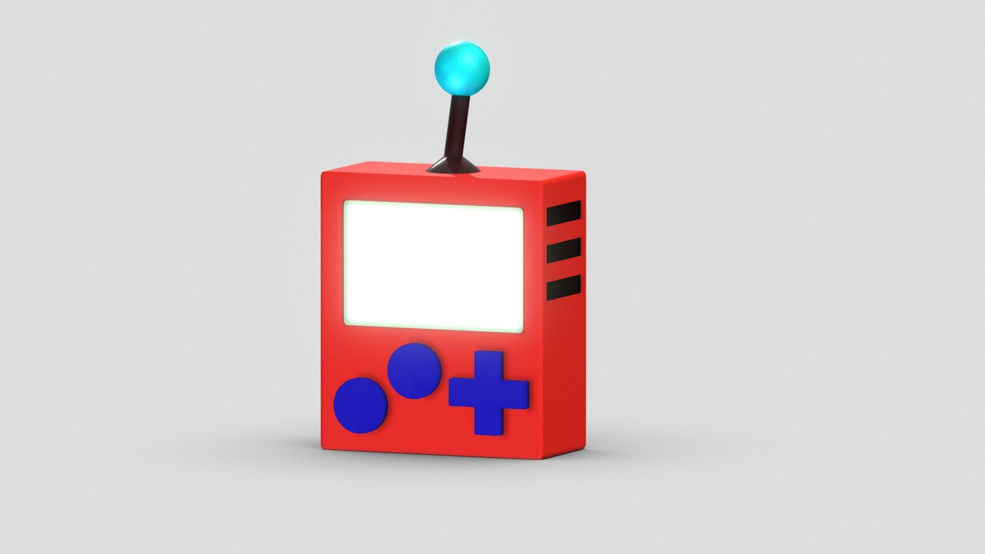 Cute Console - 3D model by RodWay [e74c128] - Sketchfab