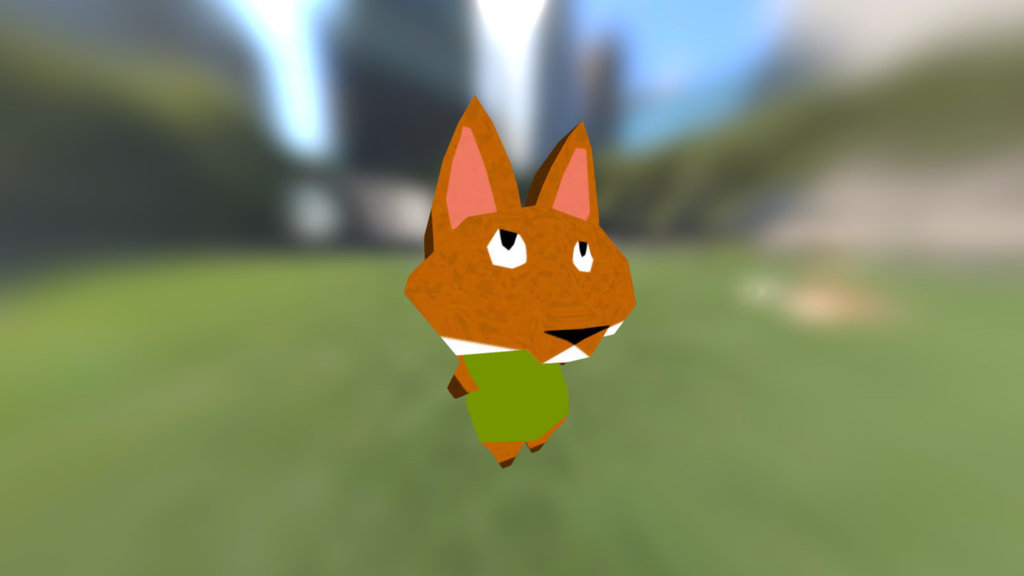 Fox - 3D model by Baca Studio (@najlepszeappki) [e74c676] - Sketchfab