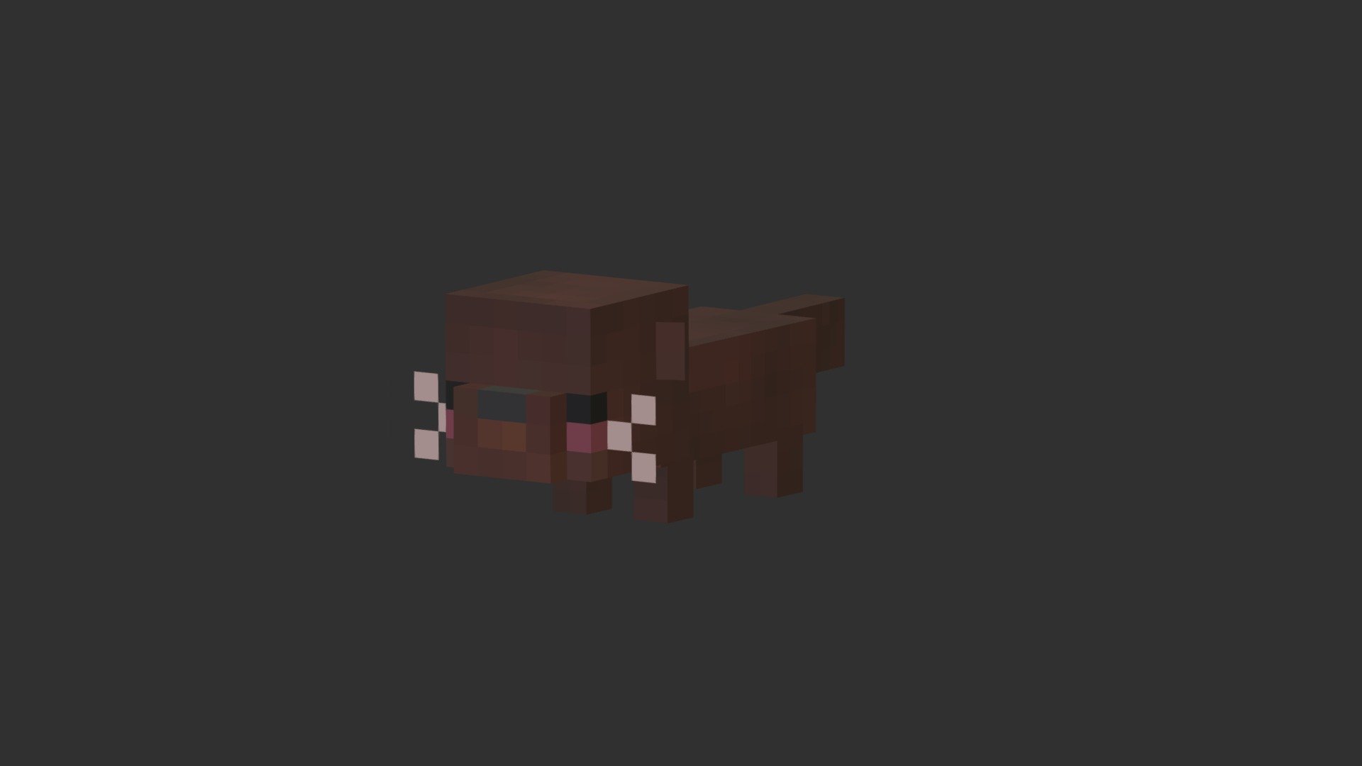 Baby Otter (Minecraft Mob) - Download Free 3D model by Bdog (@barkangel ...