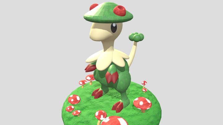Breloom 3D models - Sketchfab