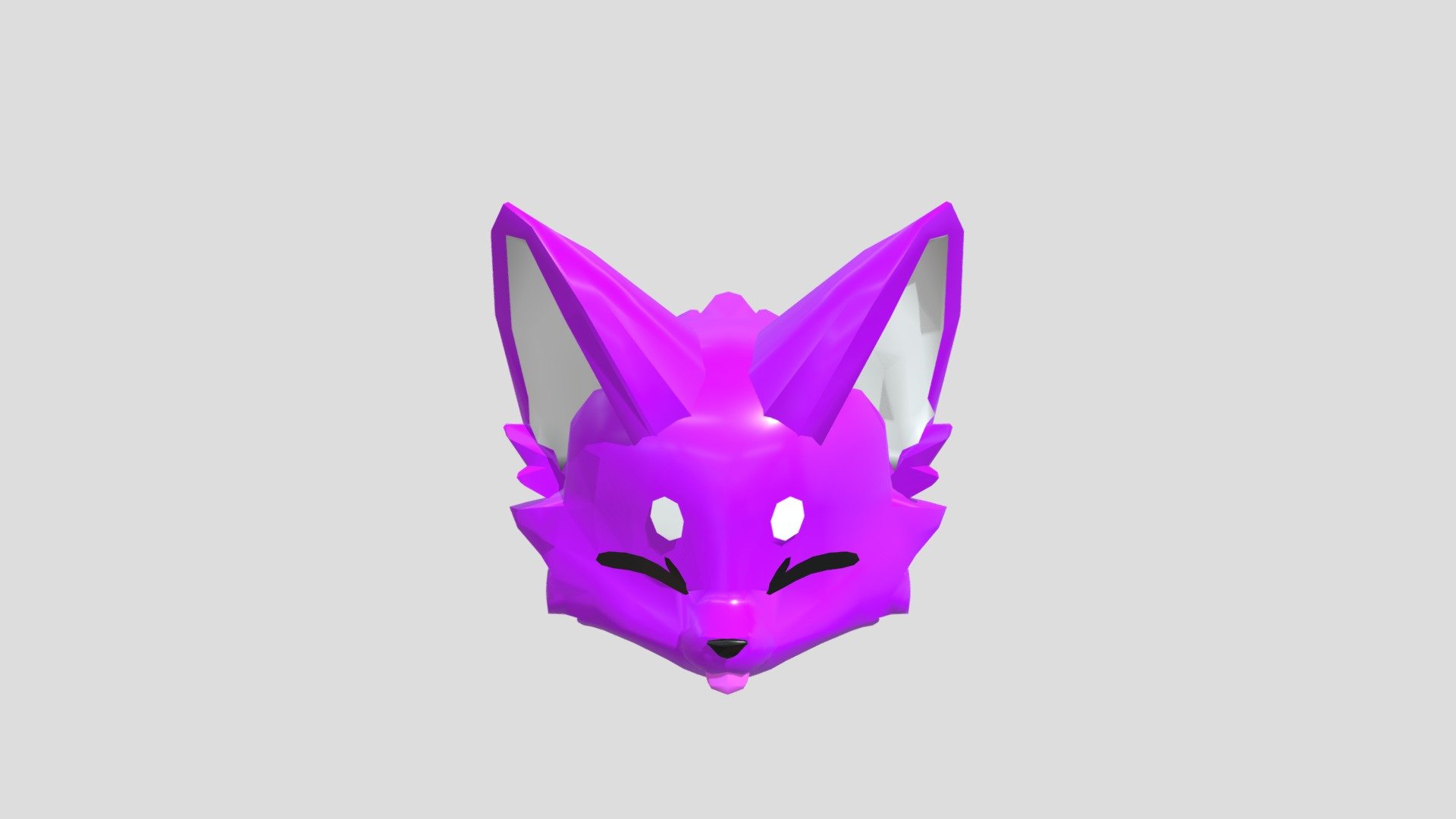 purple furry cat - 3D model by Pro_cat555 [e751f30] - Sketchfab