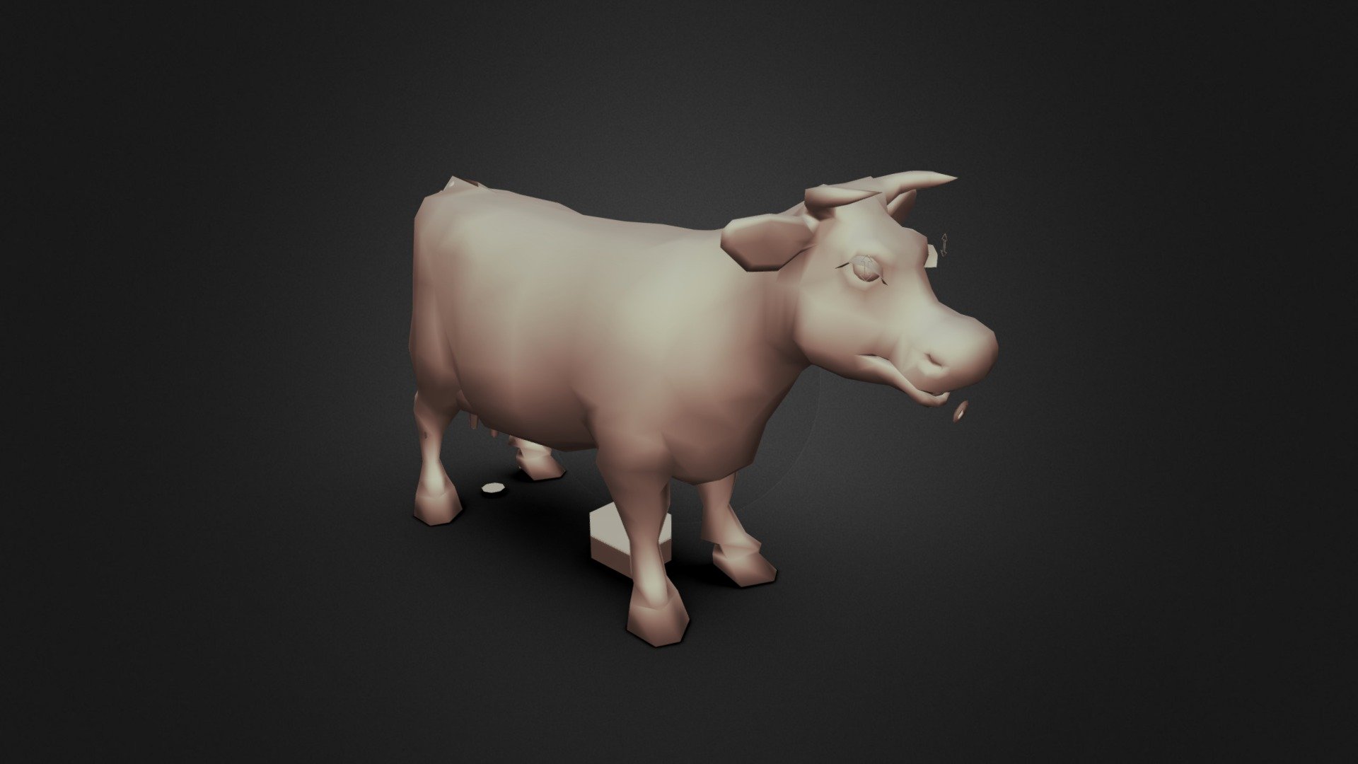 Cartoon 3D Cow - 3D model by Kailash H Kanojia (@KailashHKanojia ...