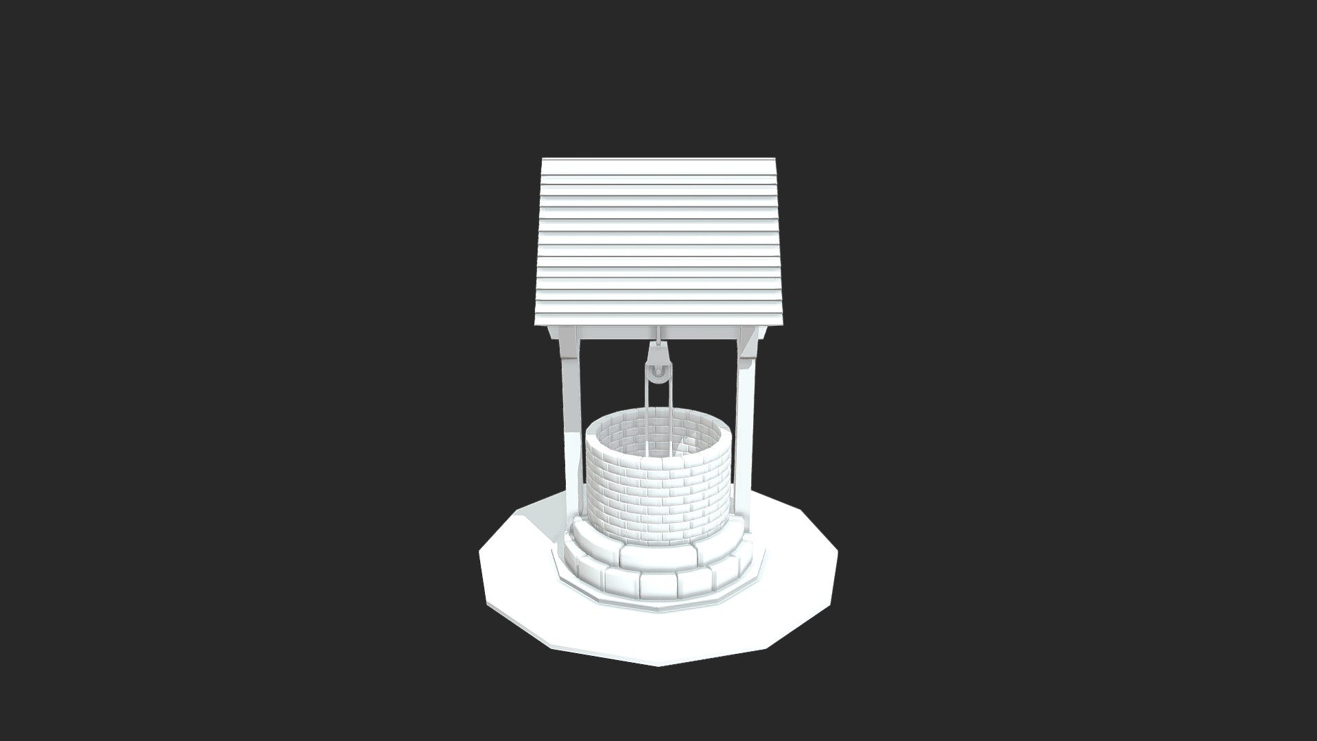 well - 3D model by dariakryvoruchko [e755c75] - Sketchfab