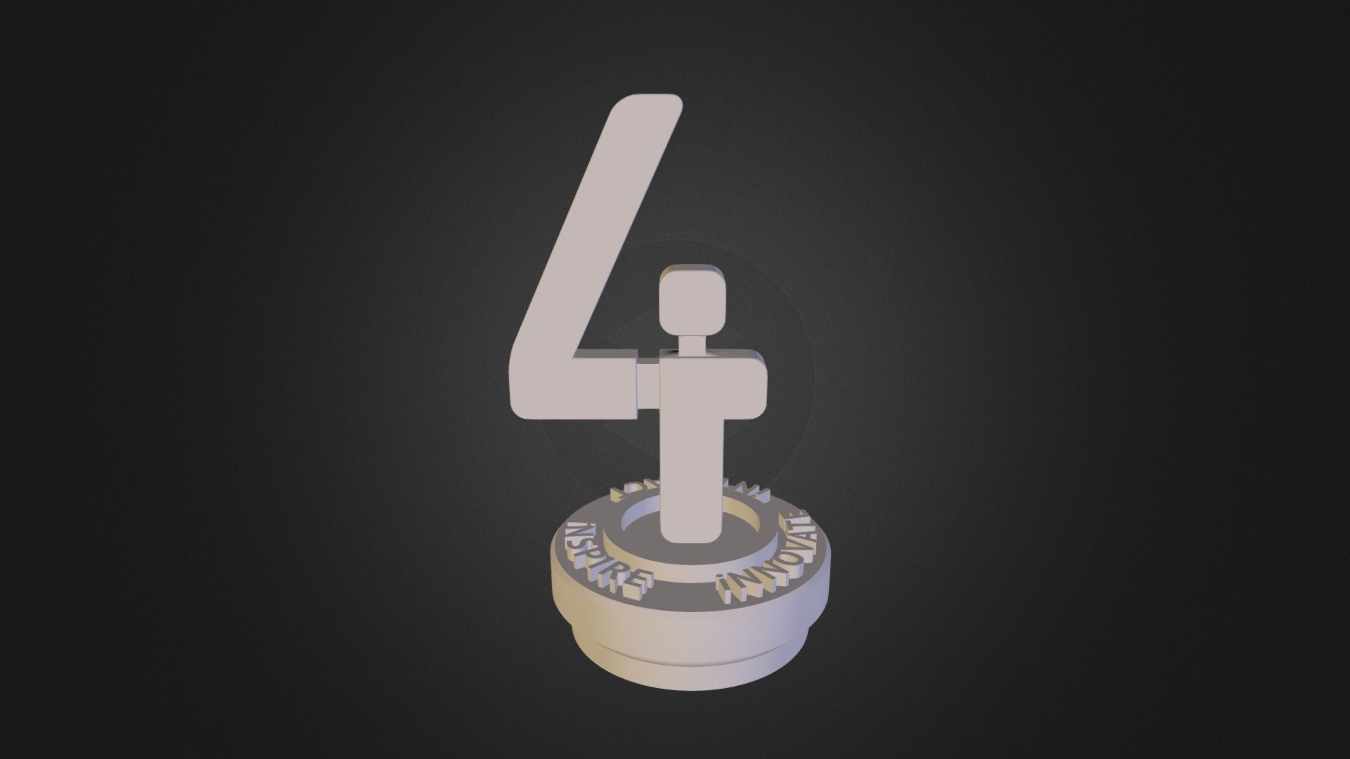 4i Statue v2 - 3D model by dwalsen [e755f07] - Sketchfab