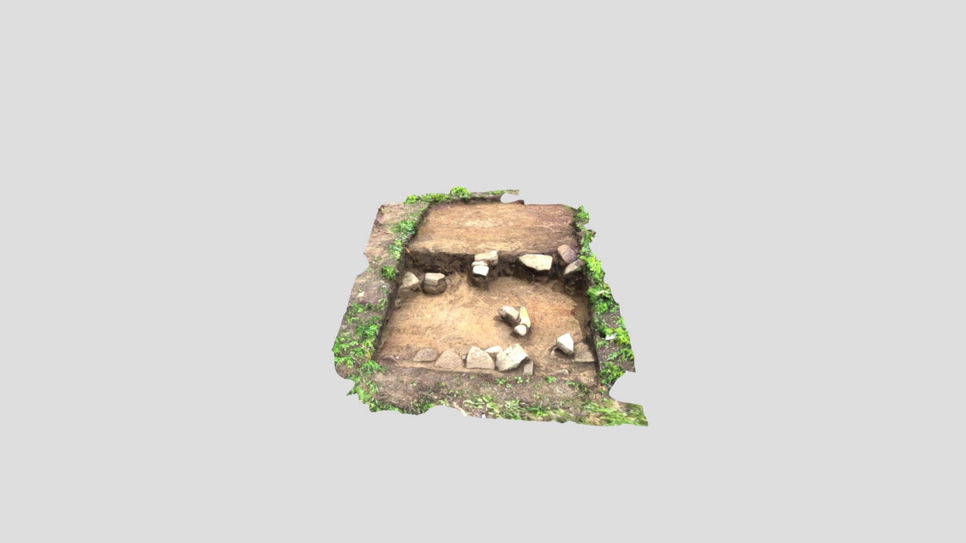 ALA-002B. Upper unit excavations (to cont 2023). - 3D model by AU ...