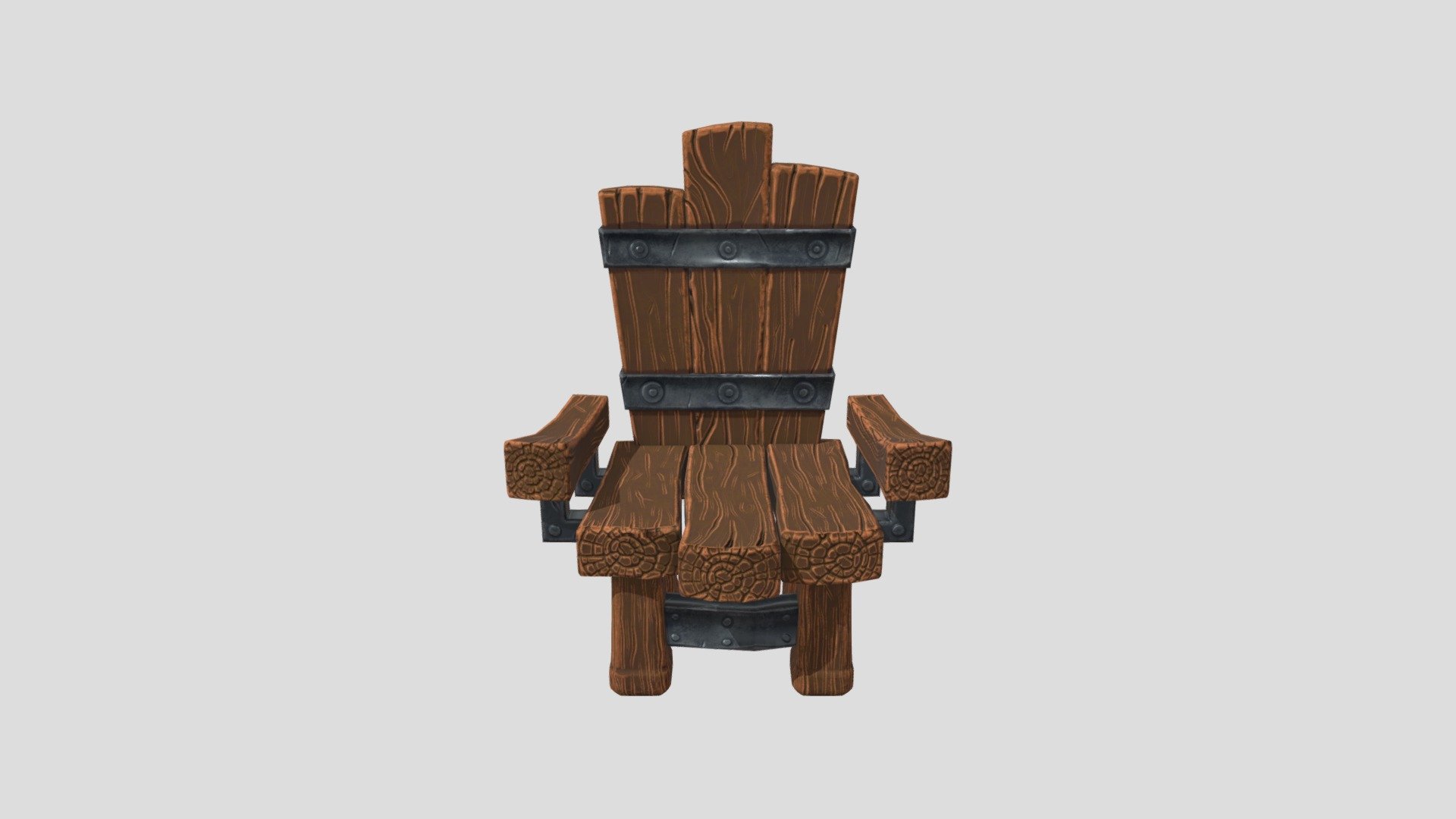 Stylized Chair-2 - Download Free 3D model by Hao Chun Chao ...