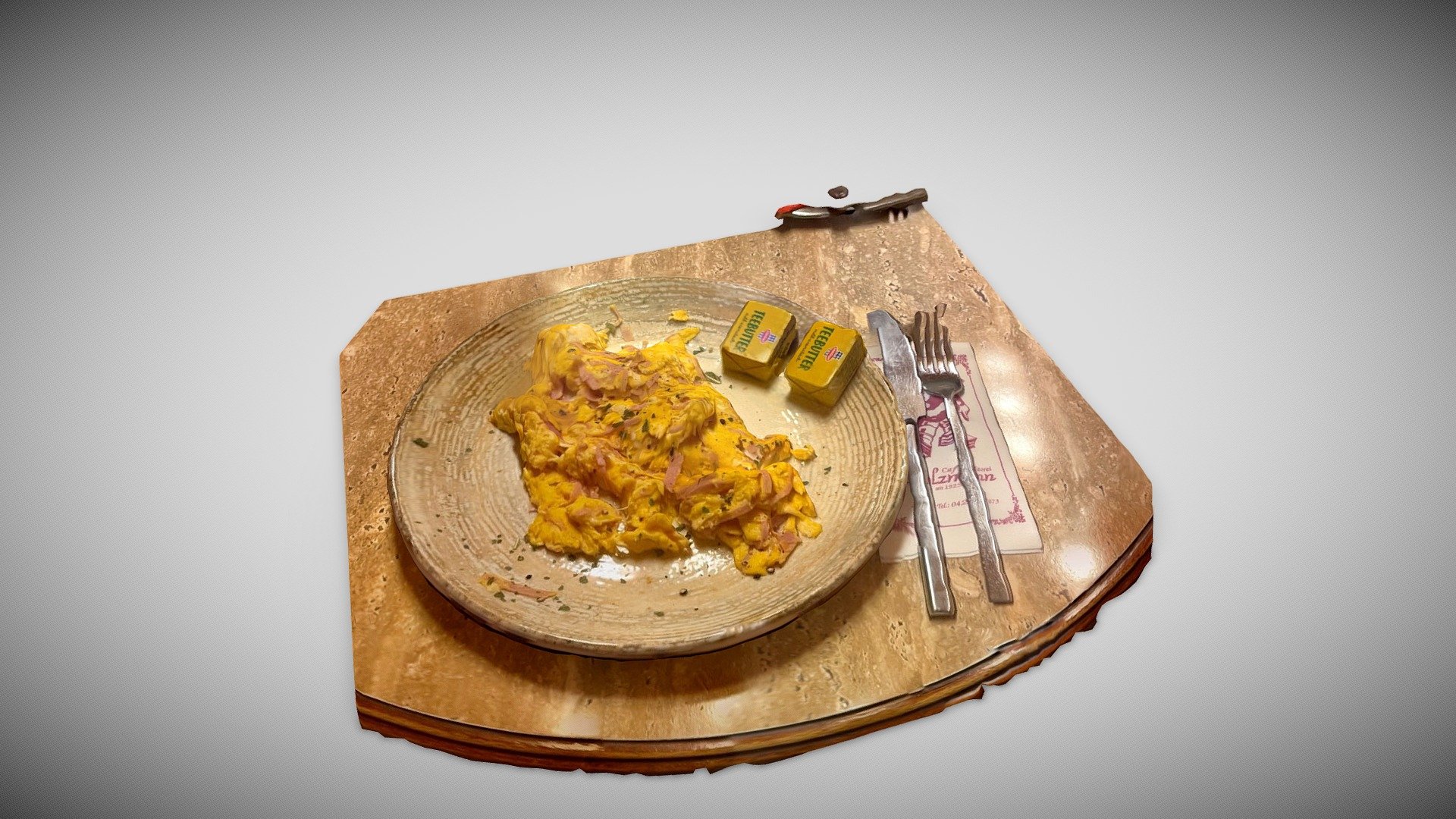 Scrambled Eggs - Download Free 3D model by Stefan - EXP360 (@exp360 ...