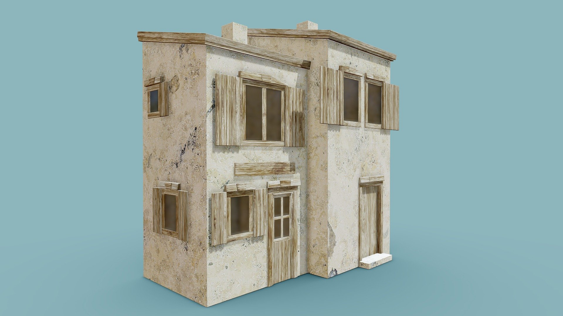 NV_Cartoon_home_01 - 3D model by Nels-On [e75c20d] - Sketchfab