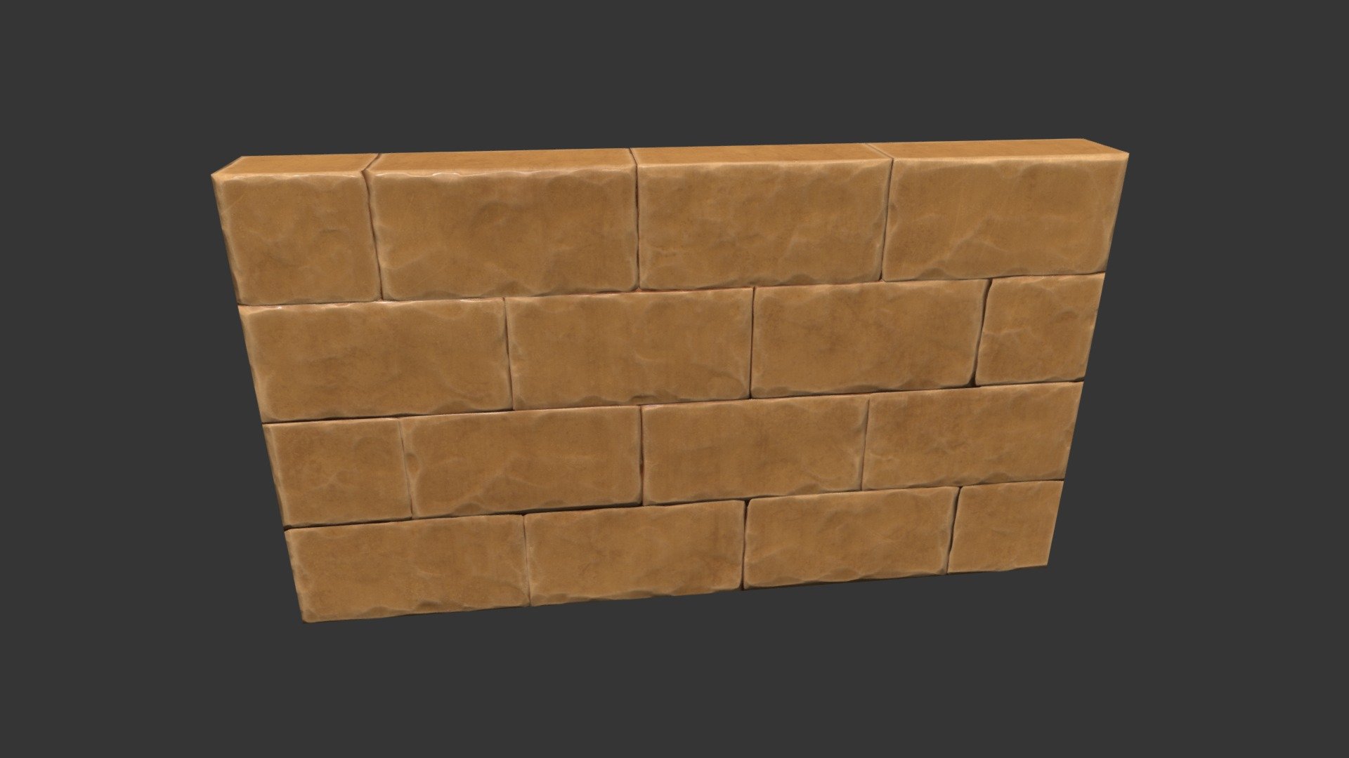 Stylized Wall Game Asset - 3D model by Viky Shen (@vikyshen) [e75d17e ...