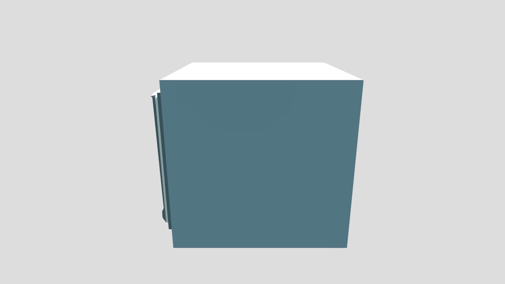 First Small Refrigerator Model - Download Free 3D model by Kailey_Kings ...