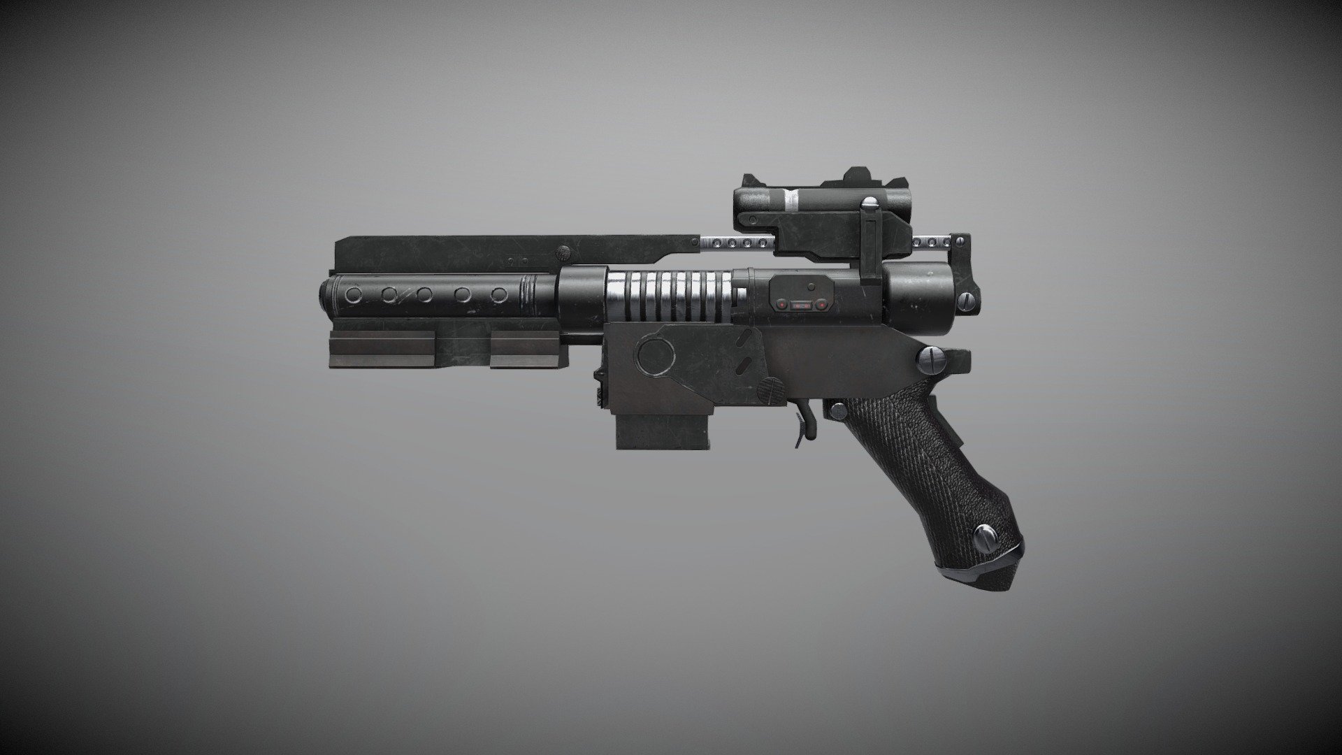 Blaster - Download Free 3D model by scarlequin [e760507] - Sketchfab